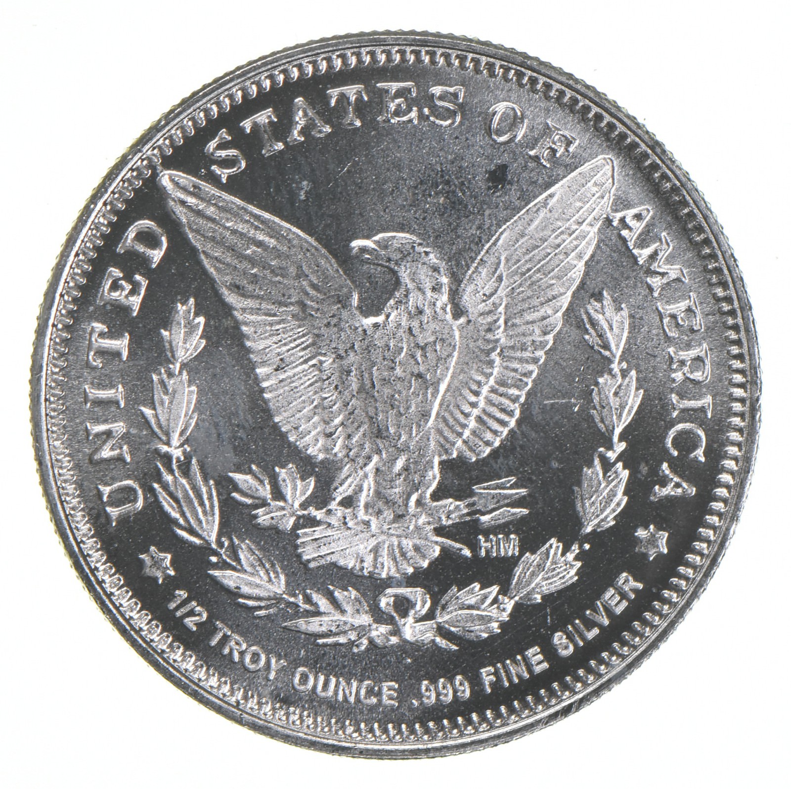 Rare Silver 1/2 Troy Oz. Morgan Dollar Pattern Copy Silver Round .999 ...