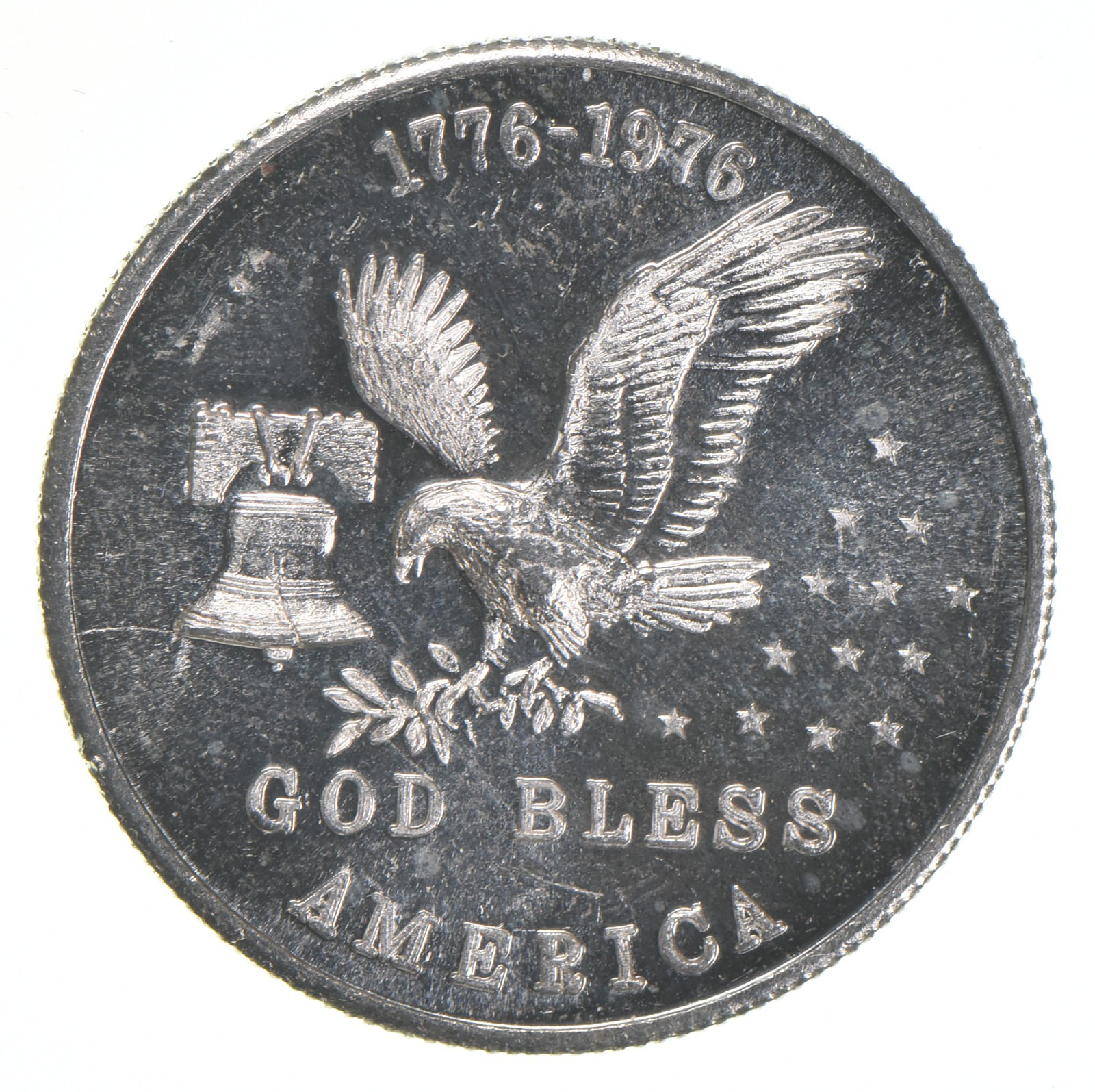 Rare Silver 1/2 Troy Oz. U.S. Bicentennial Silver Round .999 Fine ...