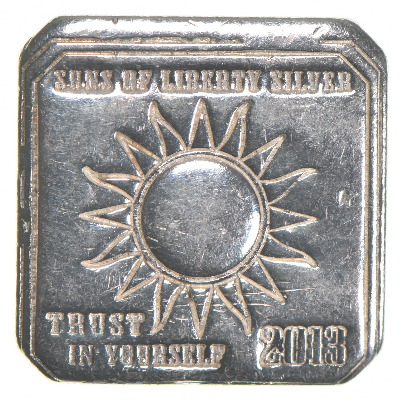 Rare Silver 1/4 Troy Oz. Suns Of Liberty Silver Bar .999 Fine Silver ...