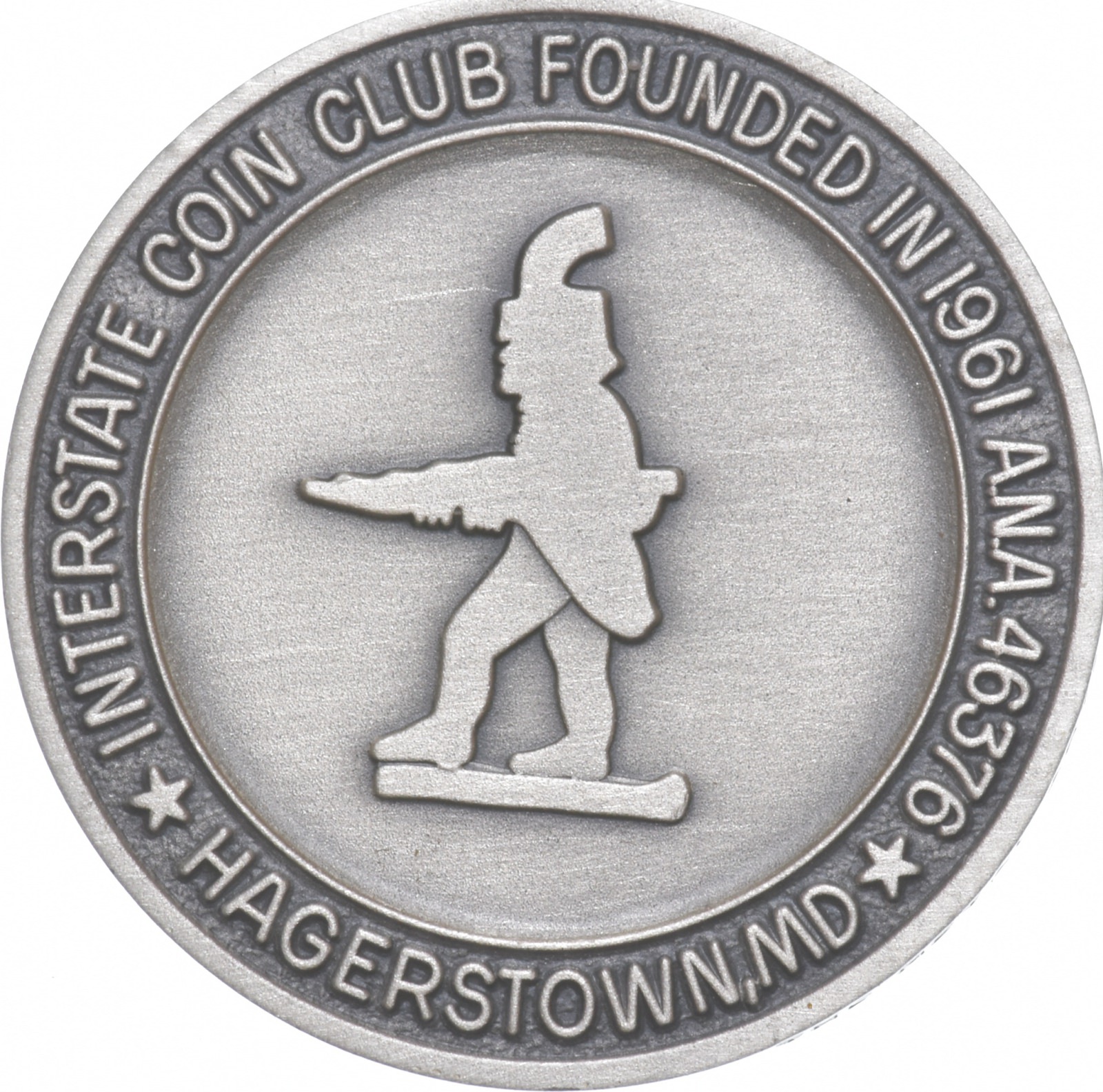 Rare Silver 18.7 Grams Interstate Coin Club Round .999 Fine Silver ...