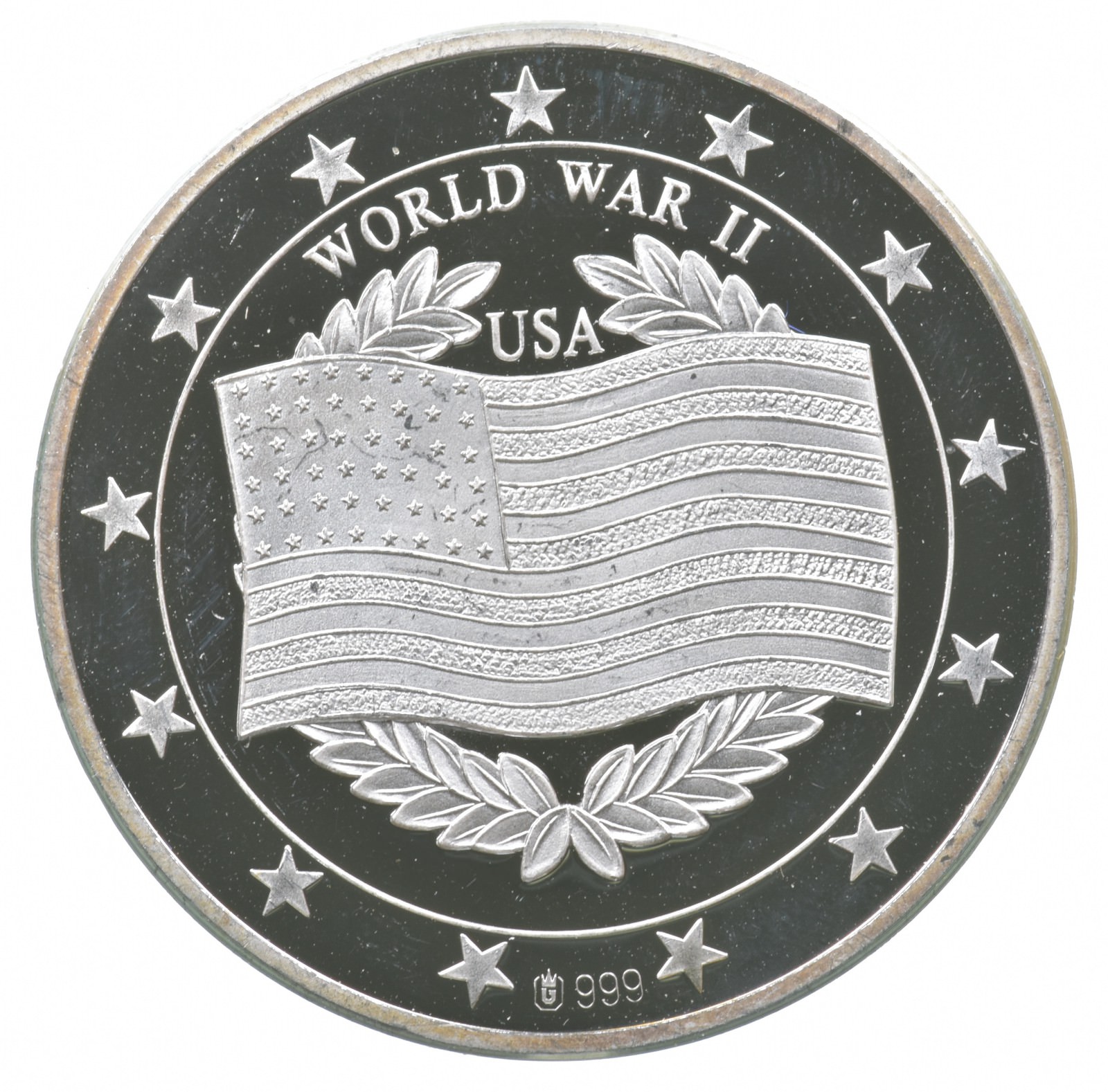 Rare Silver 19.9 Grams The Battle Of Midway Silver Round.999 Fine ...