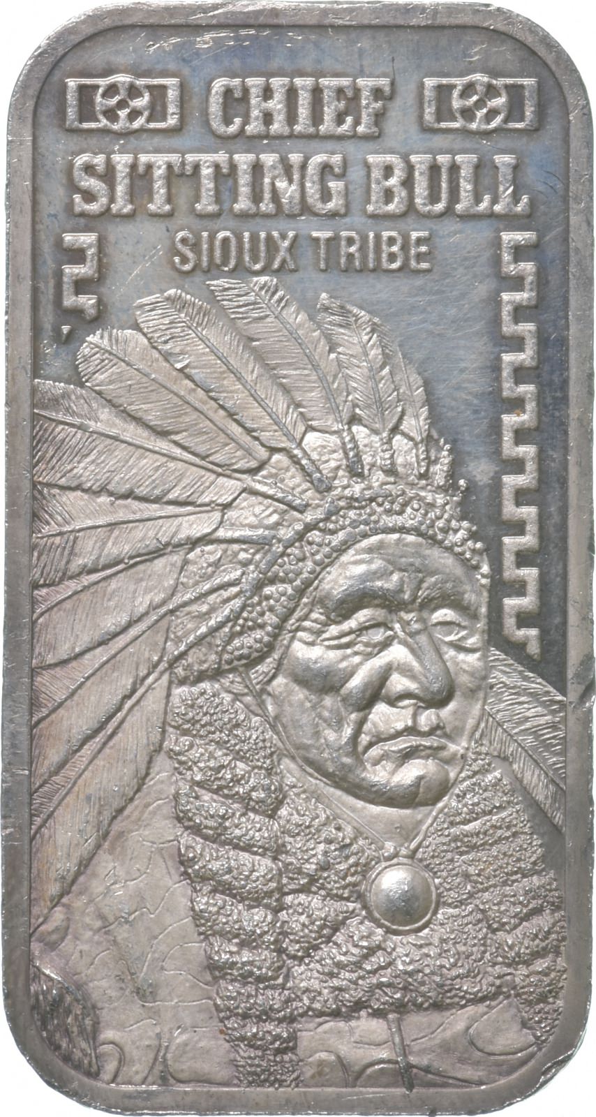 Rare Silver 20 Grams Chief Sitting Bull .999 Fine Silver | Property Room