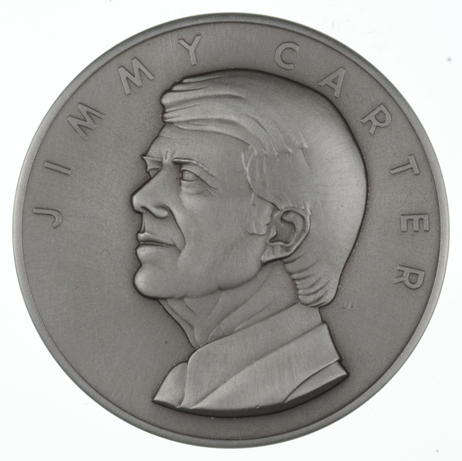Rare Silver 200.7 Grams Jimmy Carter Round .999 Fine Silver | Property Room