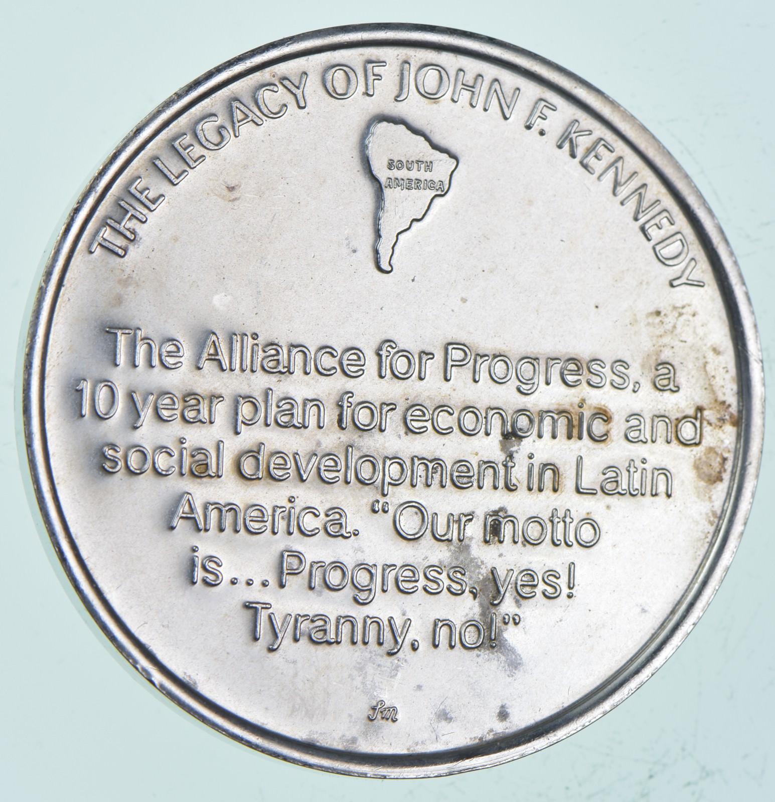 Rare Silver - 30.8 Grams - The Legacy Of John F. Kennedy - Round .999 ...