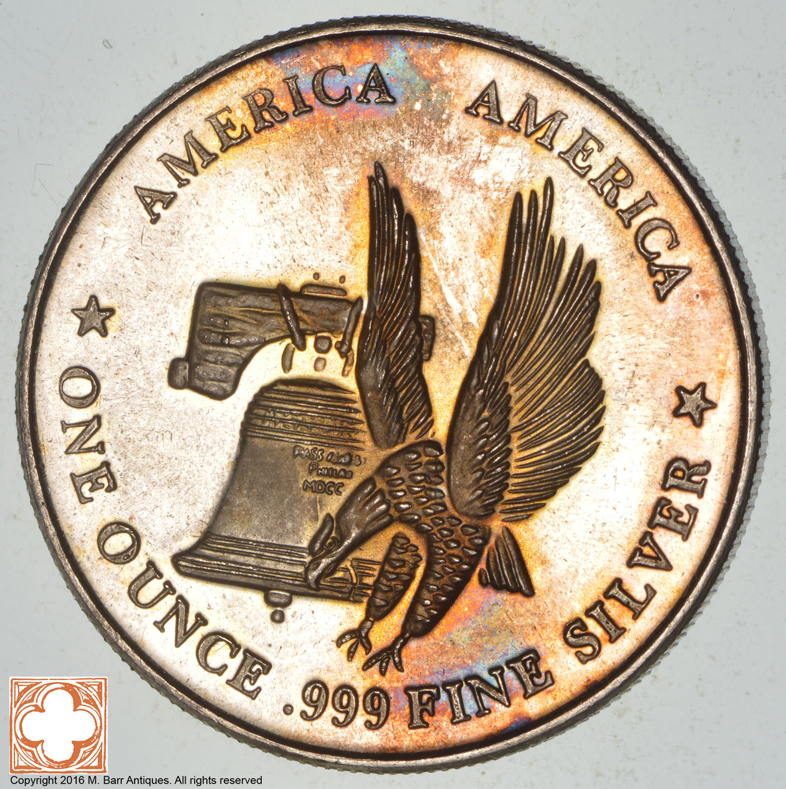 Rare Silver 31.1 Grams Uncle Sam Spanking Saddam Round .999 Fine Silver ...