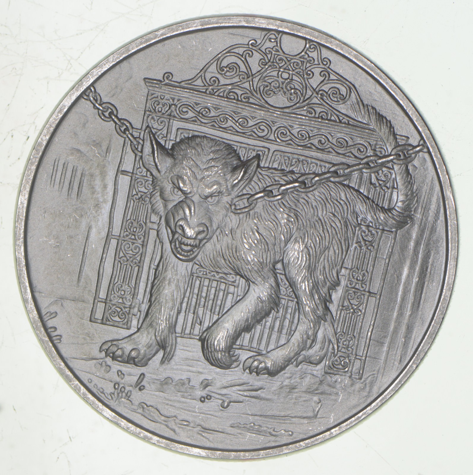 Rare Silver 31.2 Grams Werewolf Round .999 Fine Silver | Property Room