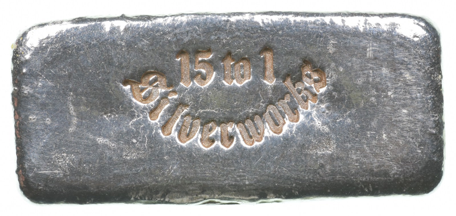 Rare Silver 84.9 Grams Fifteen To One Silver Works Silver Bar.999 Fine ...