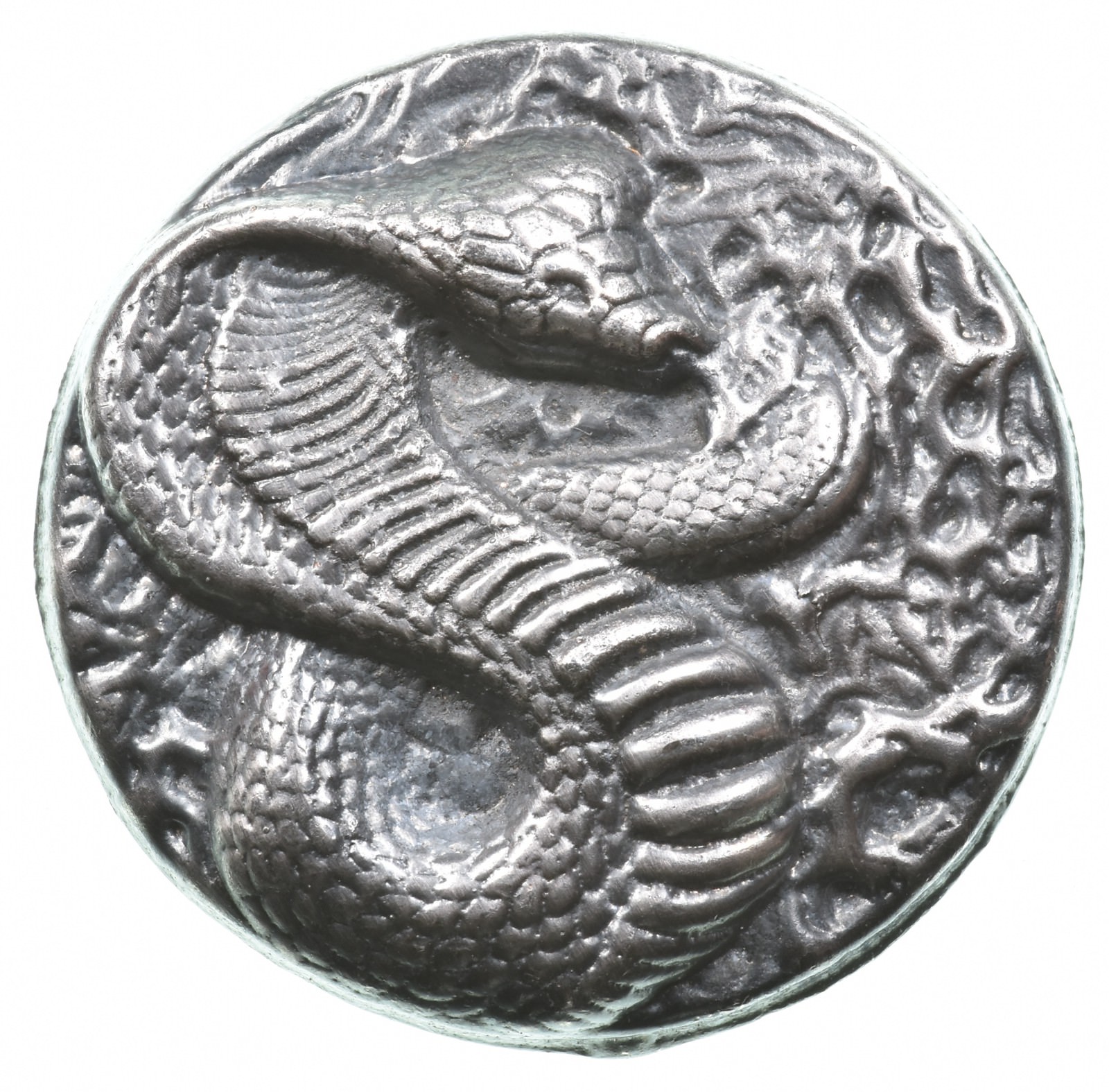 Rare Silver 92.7 Grams Viking Bullion - Cobra Silver Round .999 Fine ...