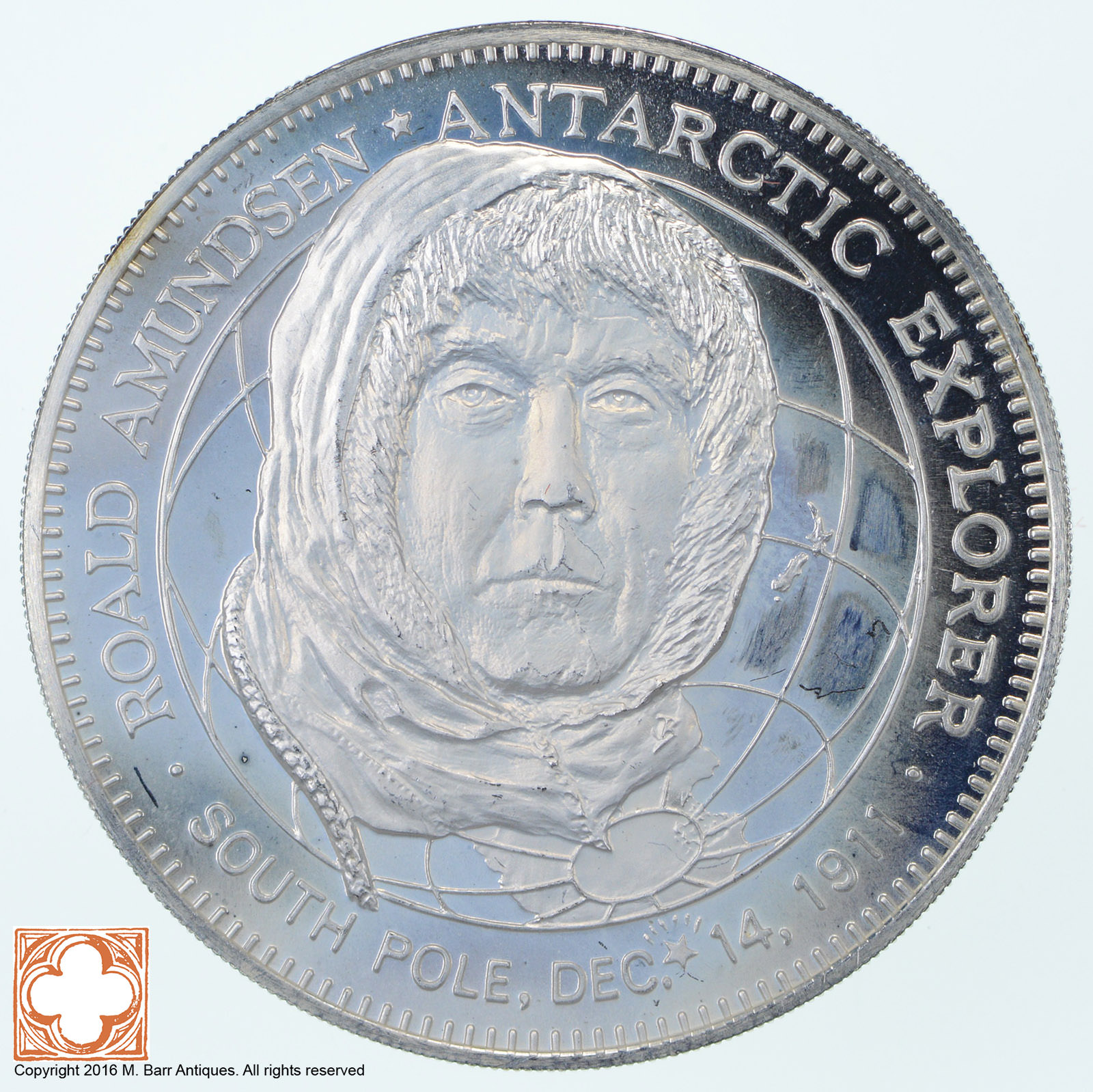 Rare Sterling Silver -Limited Edition - Antarctic Explorer - 26.3 Grams ...