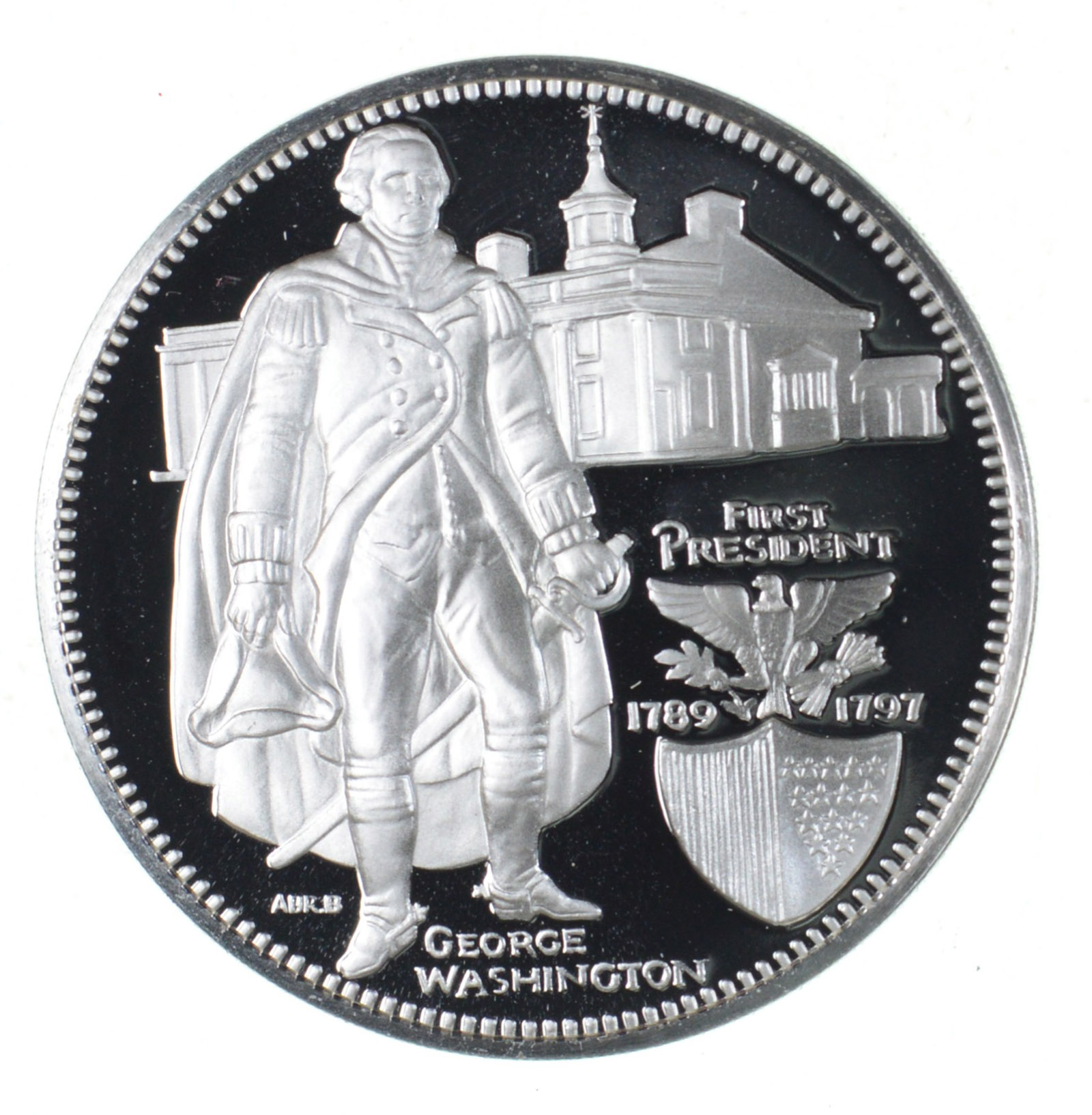 Rare Sterling Silver -Limited Edition - George Washington First ...