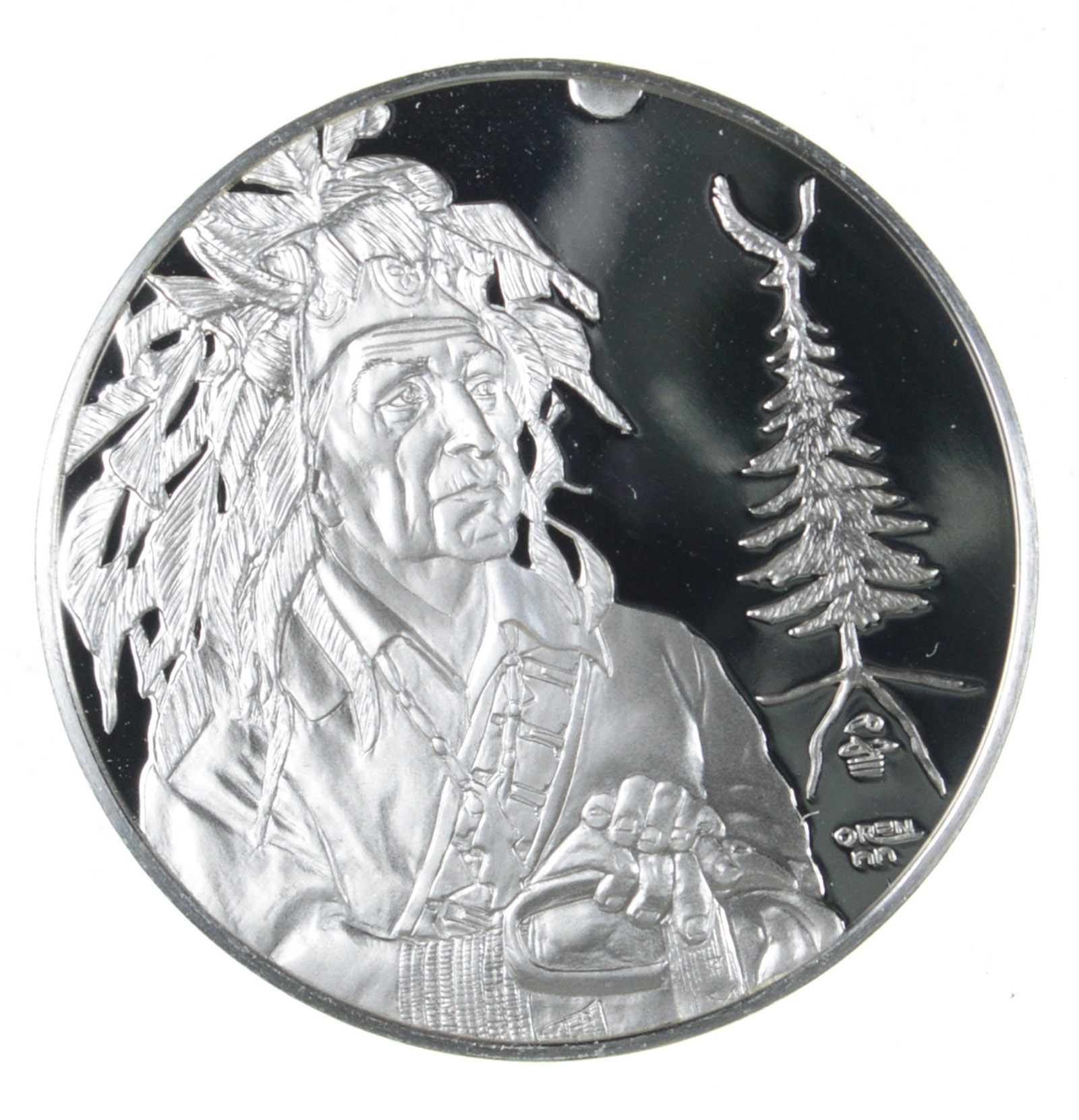 Rare Sterling Silver -Limited Edition - Leon Shenandoah Six Nations ...