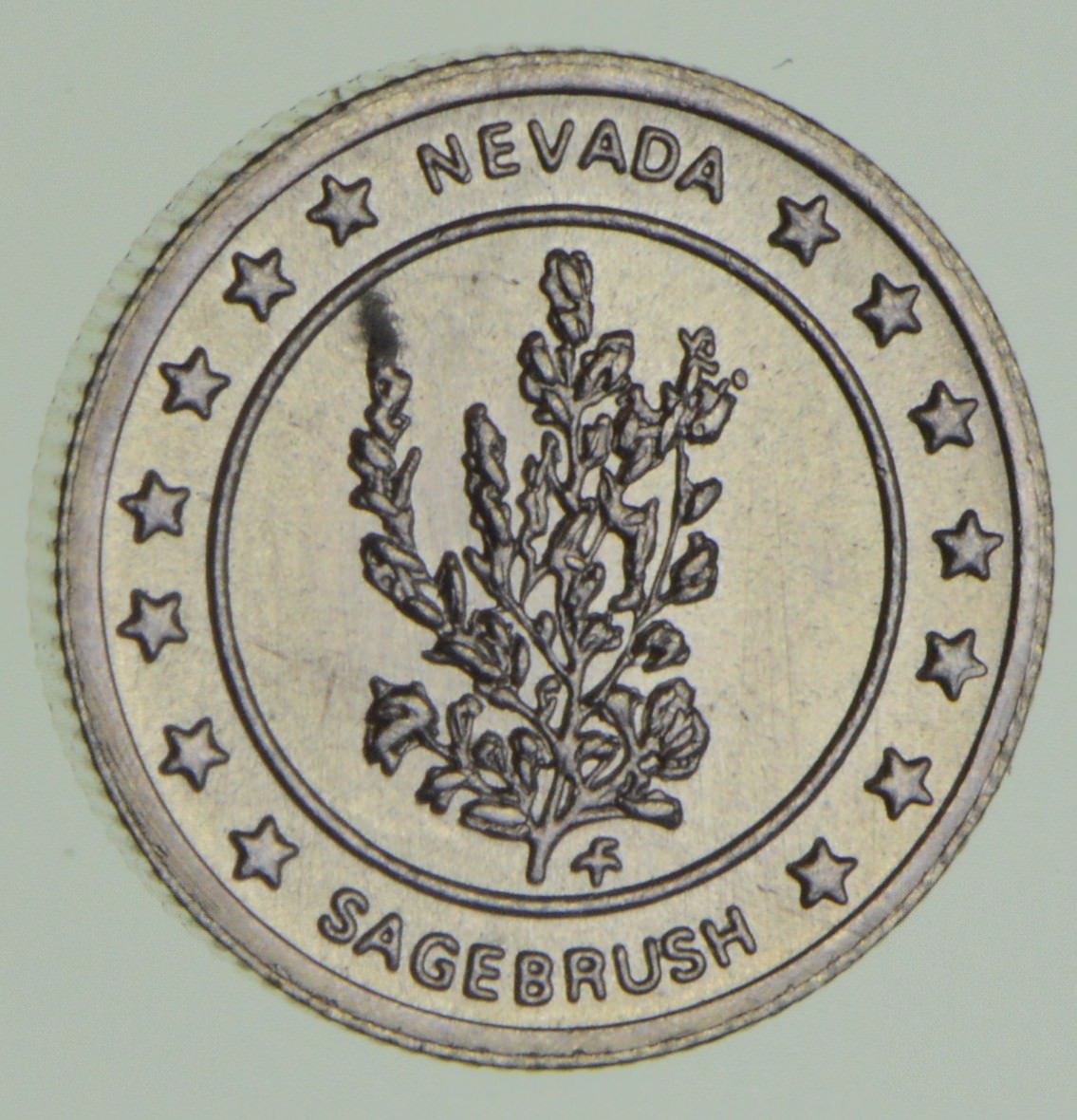 Rare Sterling Silver - Official States Collectible Franklin Mint Round ...