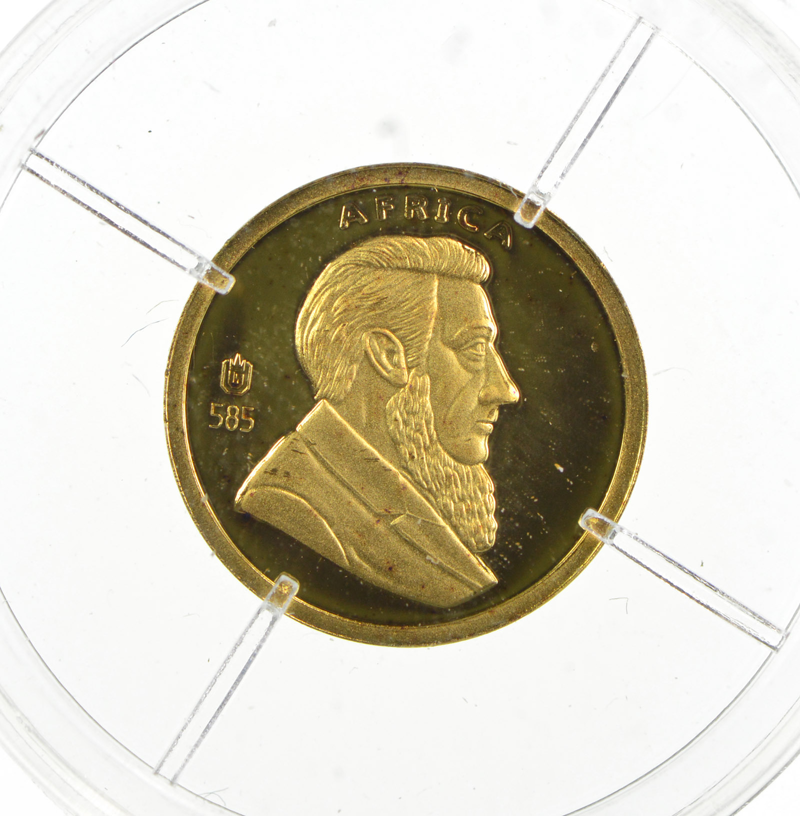 REAL GOLD - Africa Krugerrand 40th Anniversary Bullion Coin | Property Room