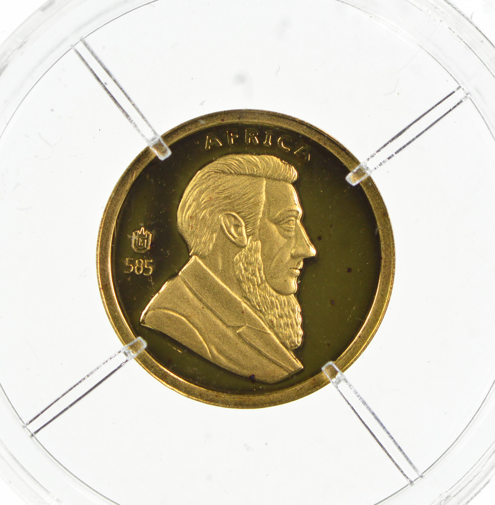 REAL GOLD - Africa Krugerrand 40th Anniversary Bullion Coin | Property Room