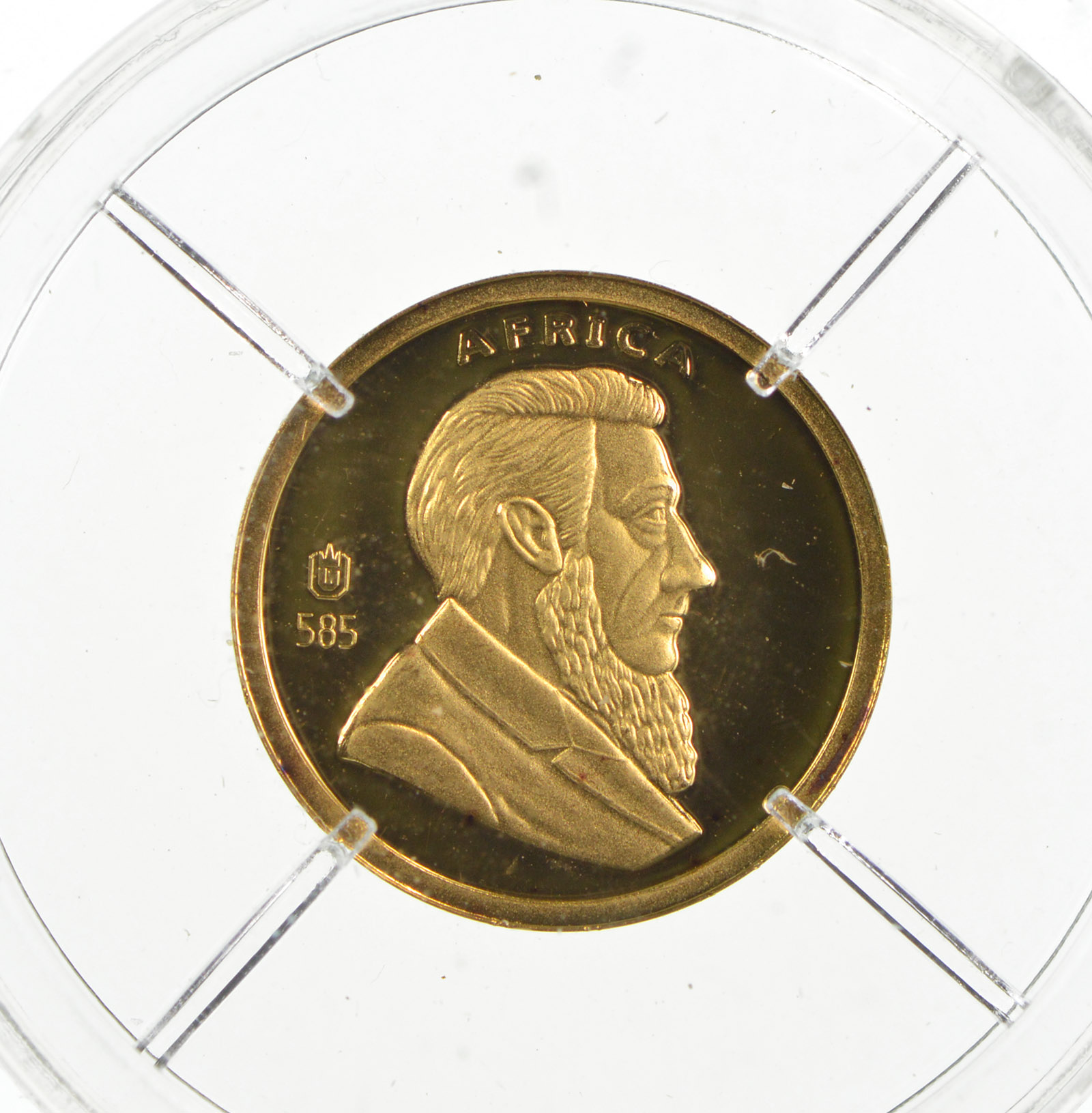 REAL GOLD - Africa Krugerrand 40th Anniversary Bullion Coin | Property Room