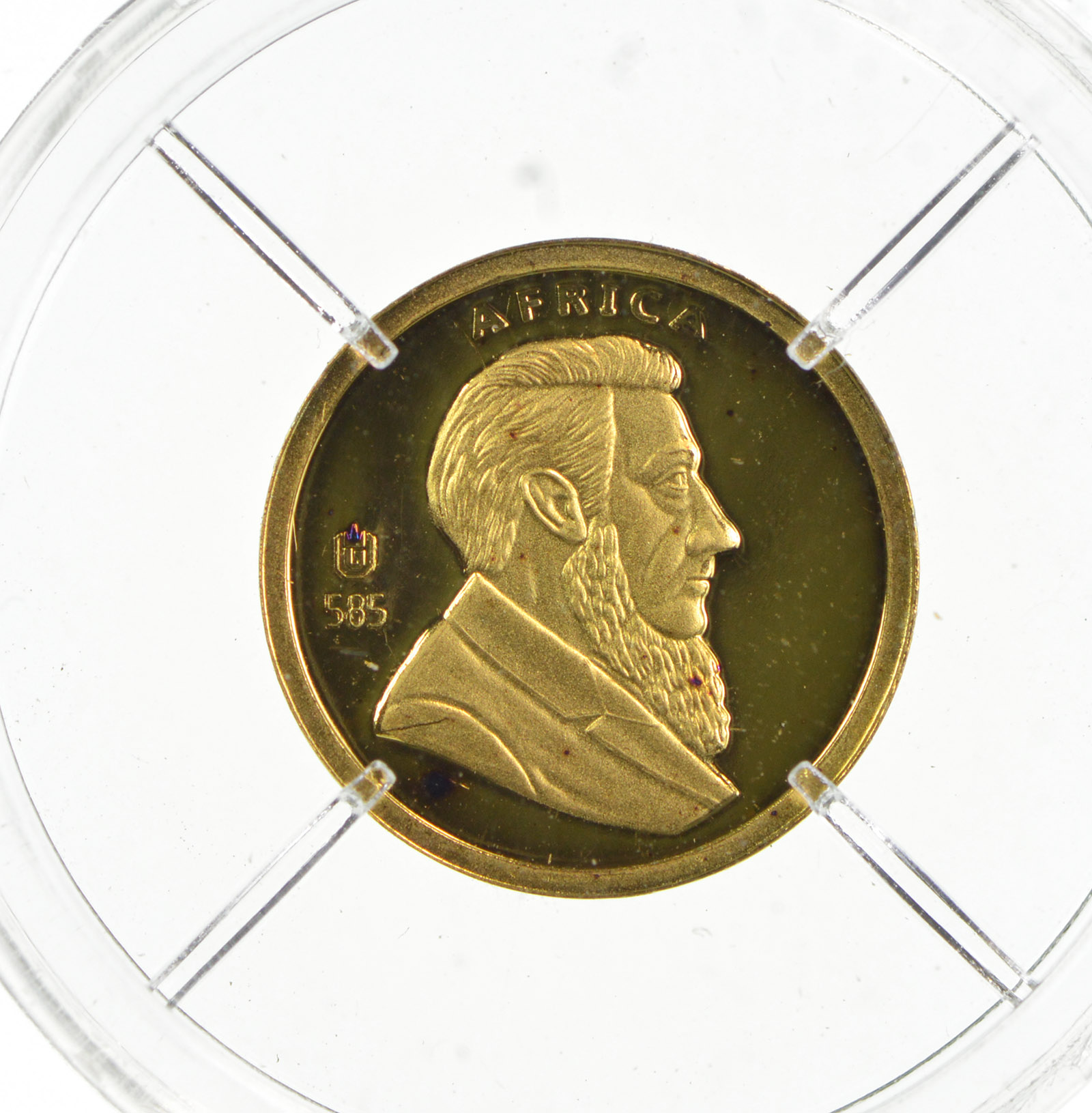 REAL GOLD - Africa Krugerrand 40th Anniversary Bullion Coin | Property Room