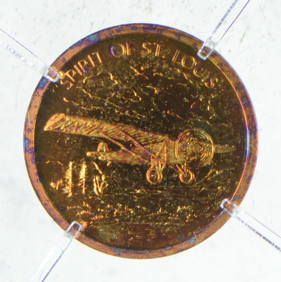 REAL GOLD - History of Aviation Commemorative Coin | Property Room