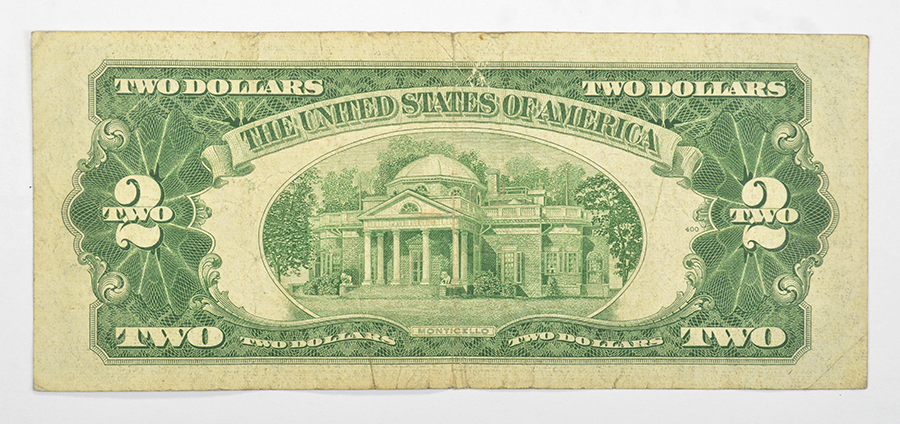 Robert B Anderson Secretary Of The Treasury 1953-A $2.00 Red Seal US ...