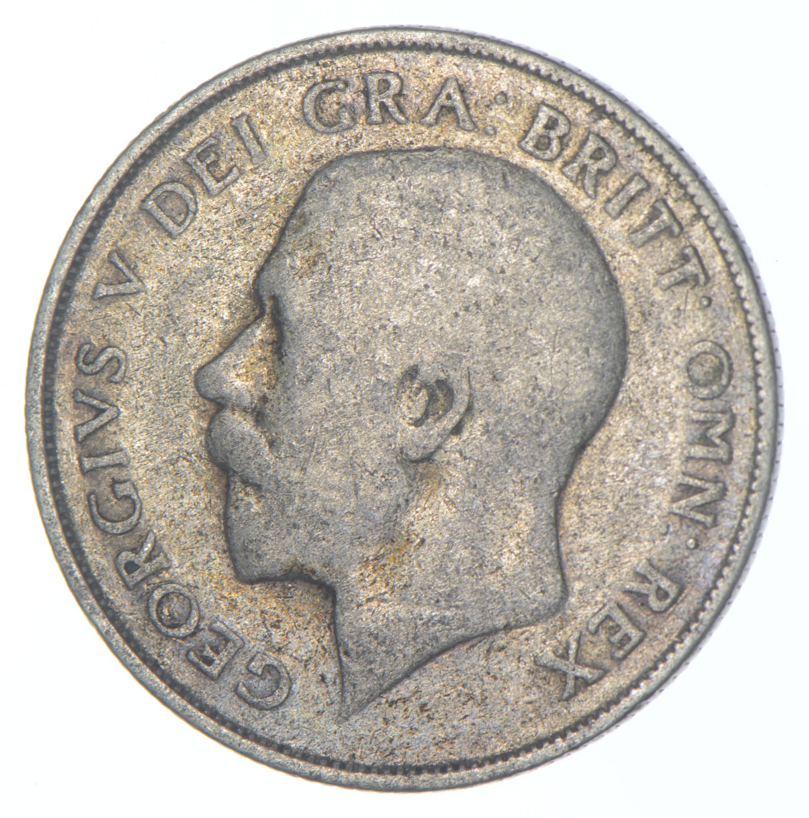 Roughly Size of a Quarter 1920s Great Britain 1 Shilling - World Silver ...