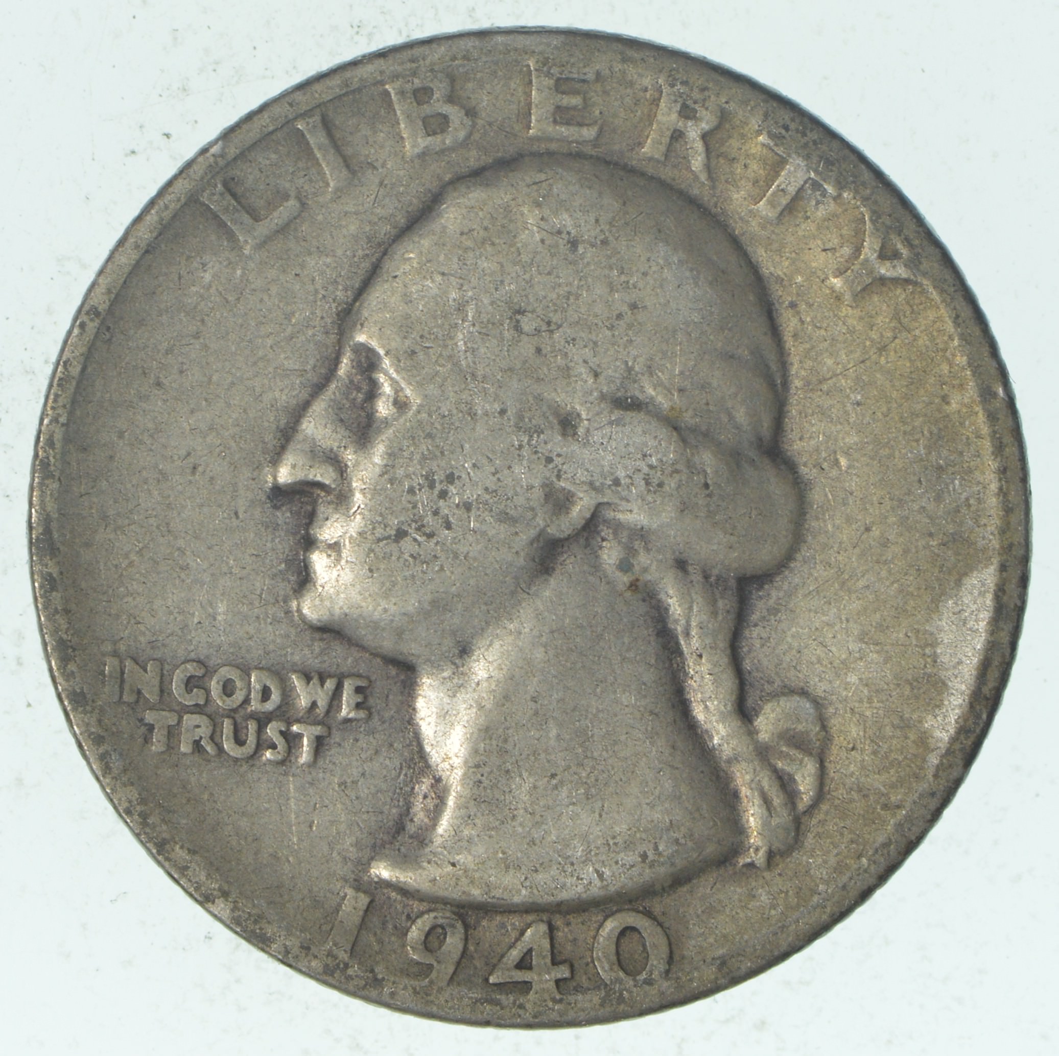 S' Mint Mark - TOUGH - 1940-S Washington Quarter - RARE | Property Room