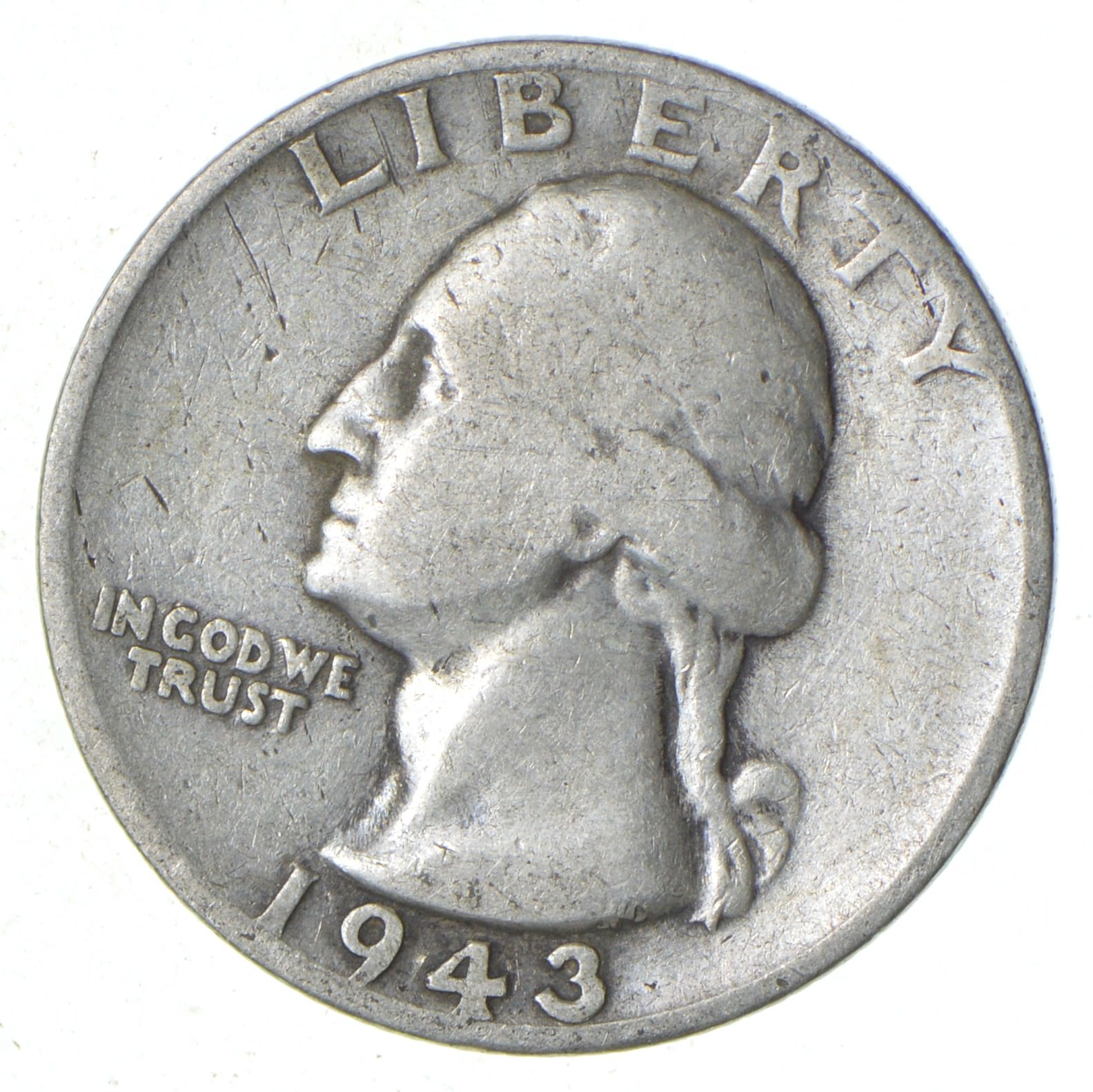 S' Mint Mark - TOUGH - 1943-S Washington Quarter - RARE | Property Room