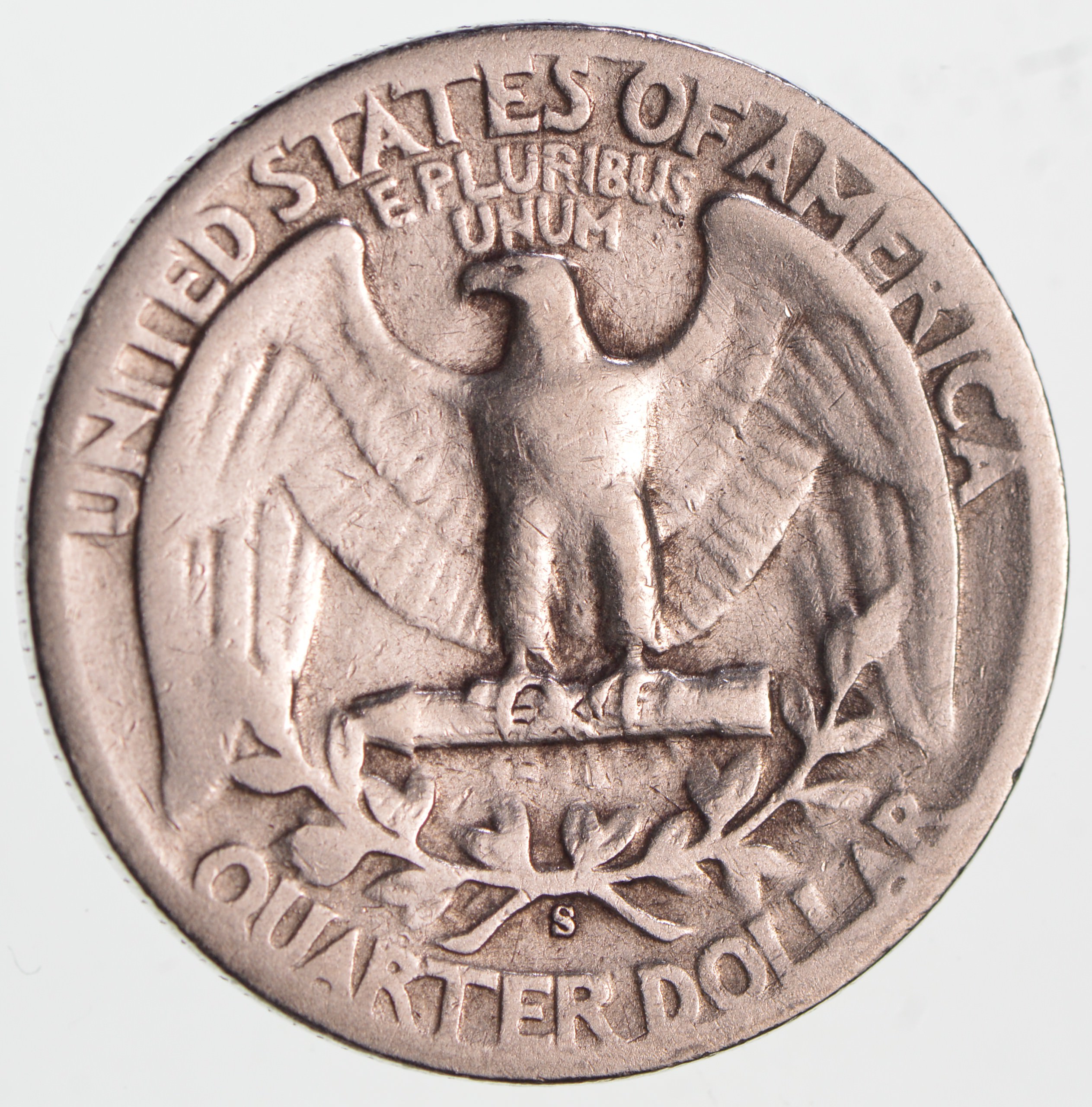 S' Mint Mark - TOUGH - 1944-S Washington Quarter - RARE | Property Room