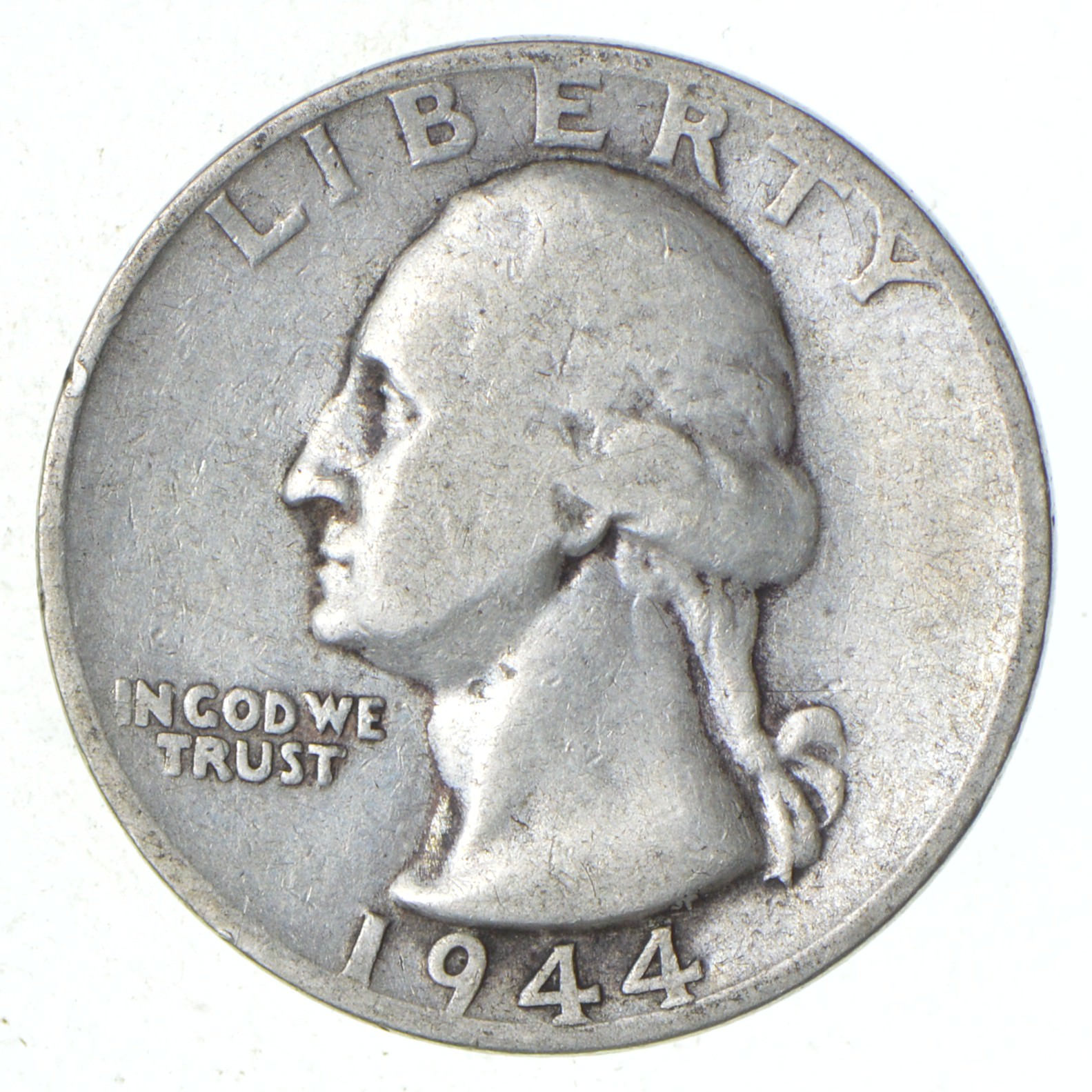 S' Mint Mark - TOUGH - 1944-S Washington Quarter - RARE | Property Room