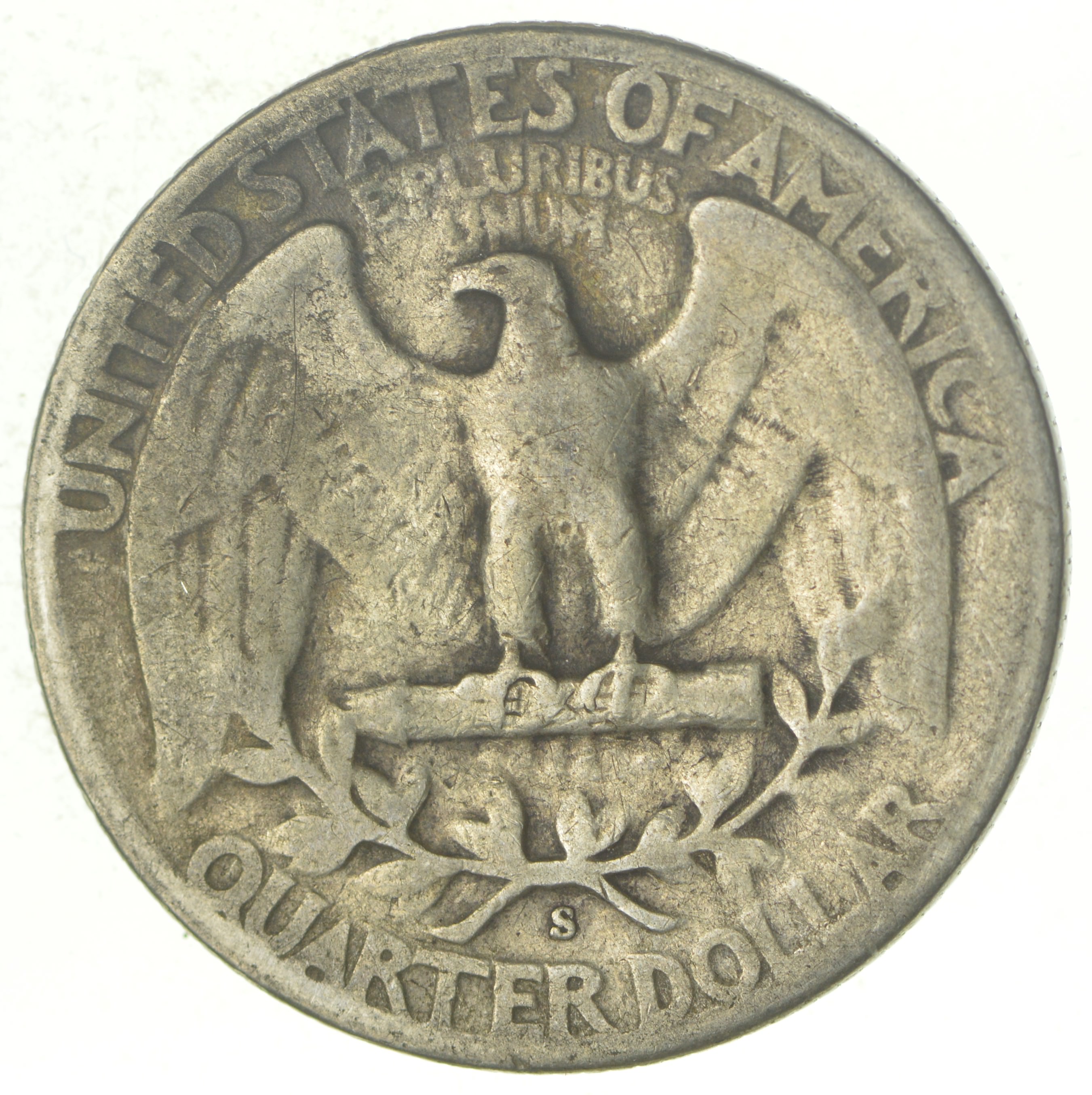 S' Mint Mark - TOUGH - 1945-S Washington Quarter - RARE | Property Room