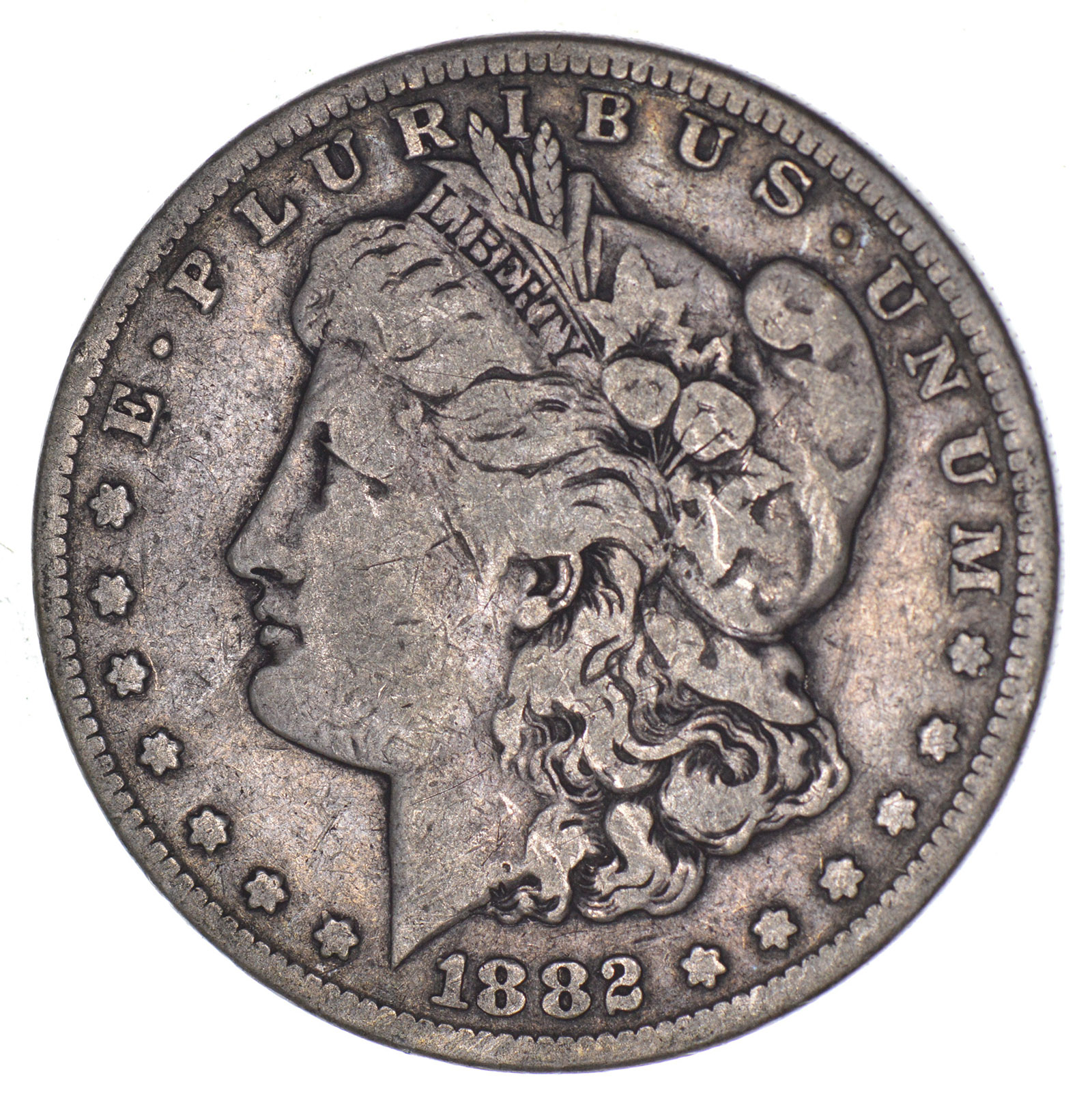 San Francisco Minted - Over 100 Years Old - 1882-S Morgan Silver Dollar ...