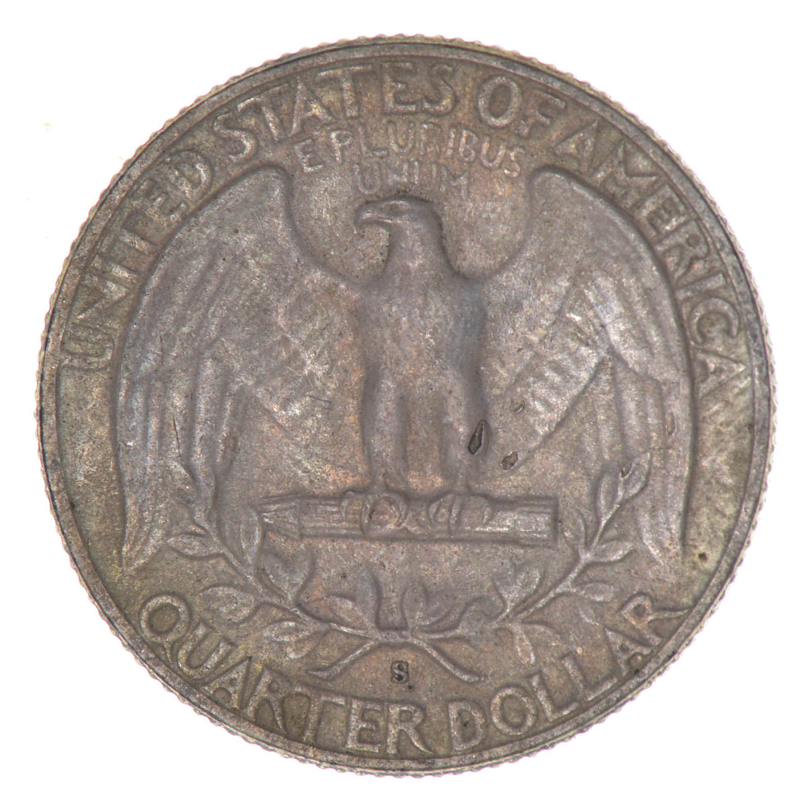 SAN FRANCISCO - 'S' Minted 1950-S Washington 90% Silver United States ...