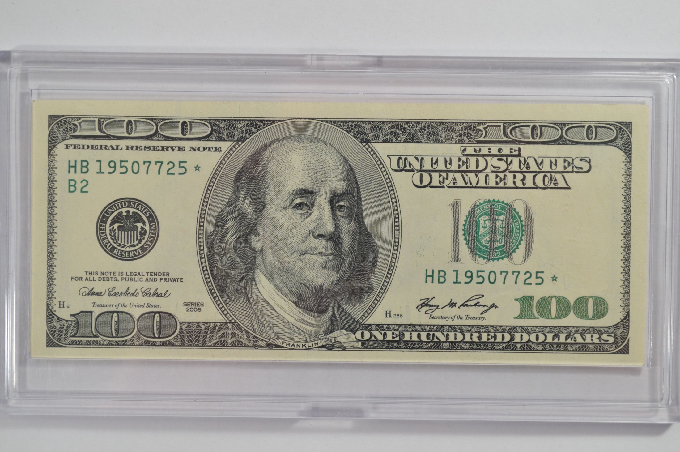 Series 2006 100 Dollar Star Note | Property Room