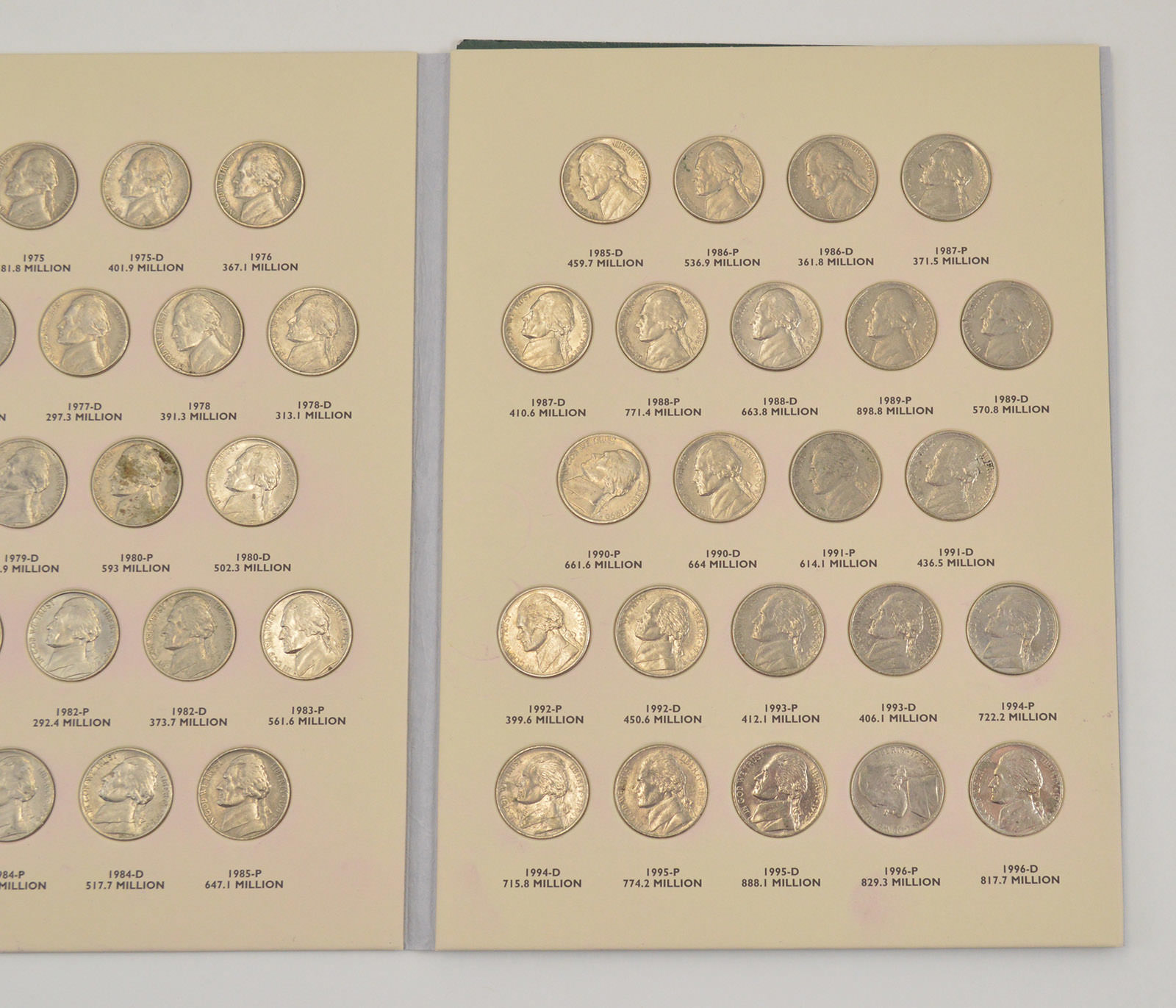 Set of Jefferson Nickels - US Coin Collection | Property Room