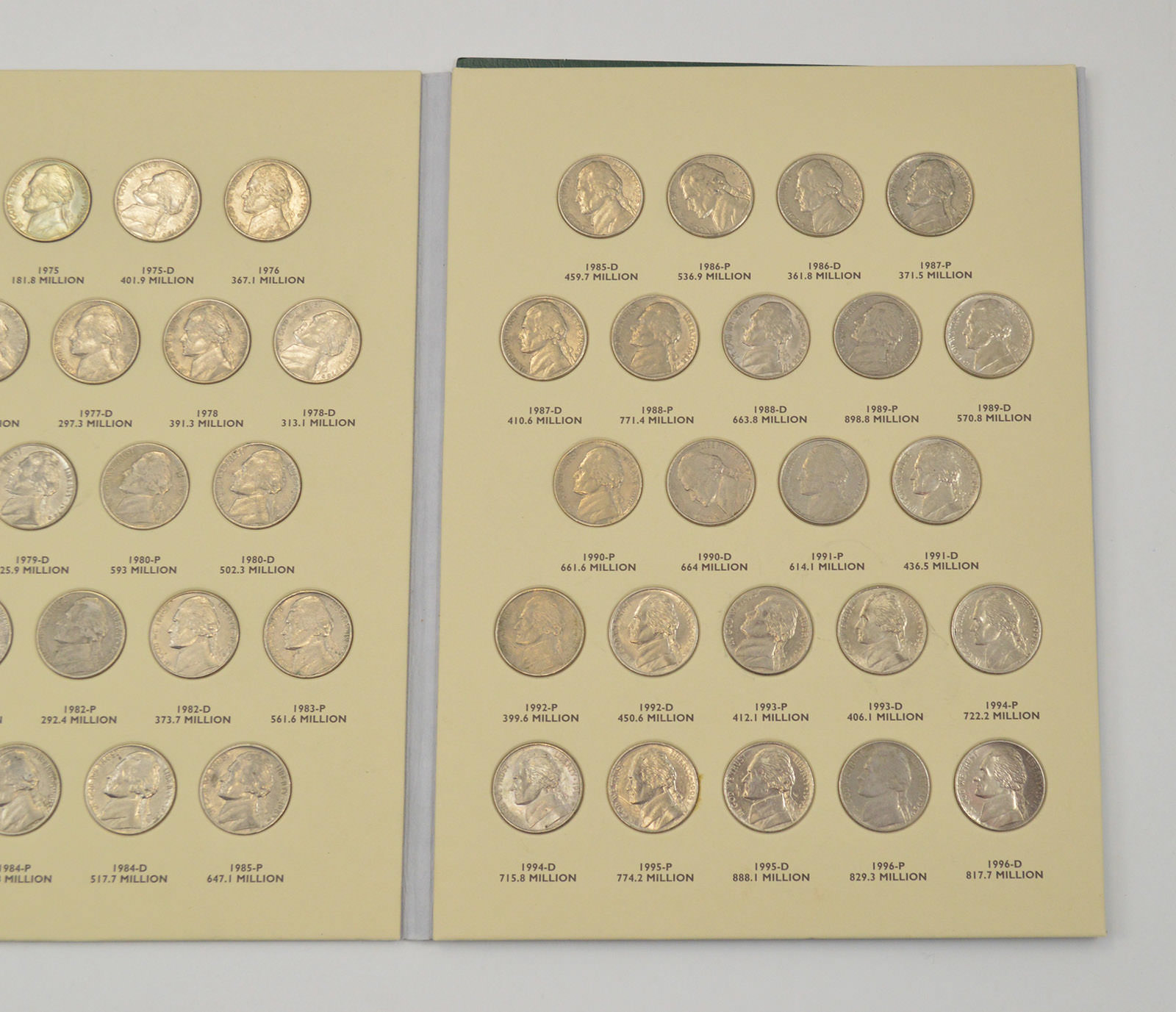 Set of Jefferson Nickels - US Coin Collection | Property Room
