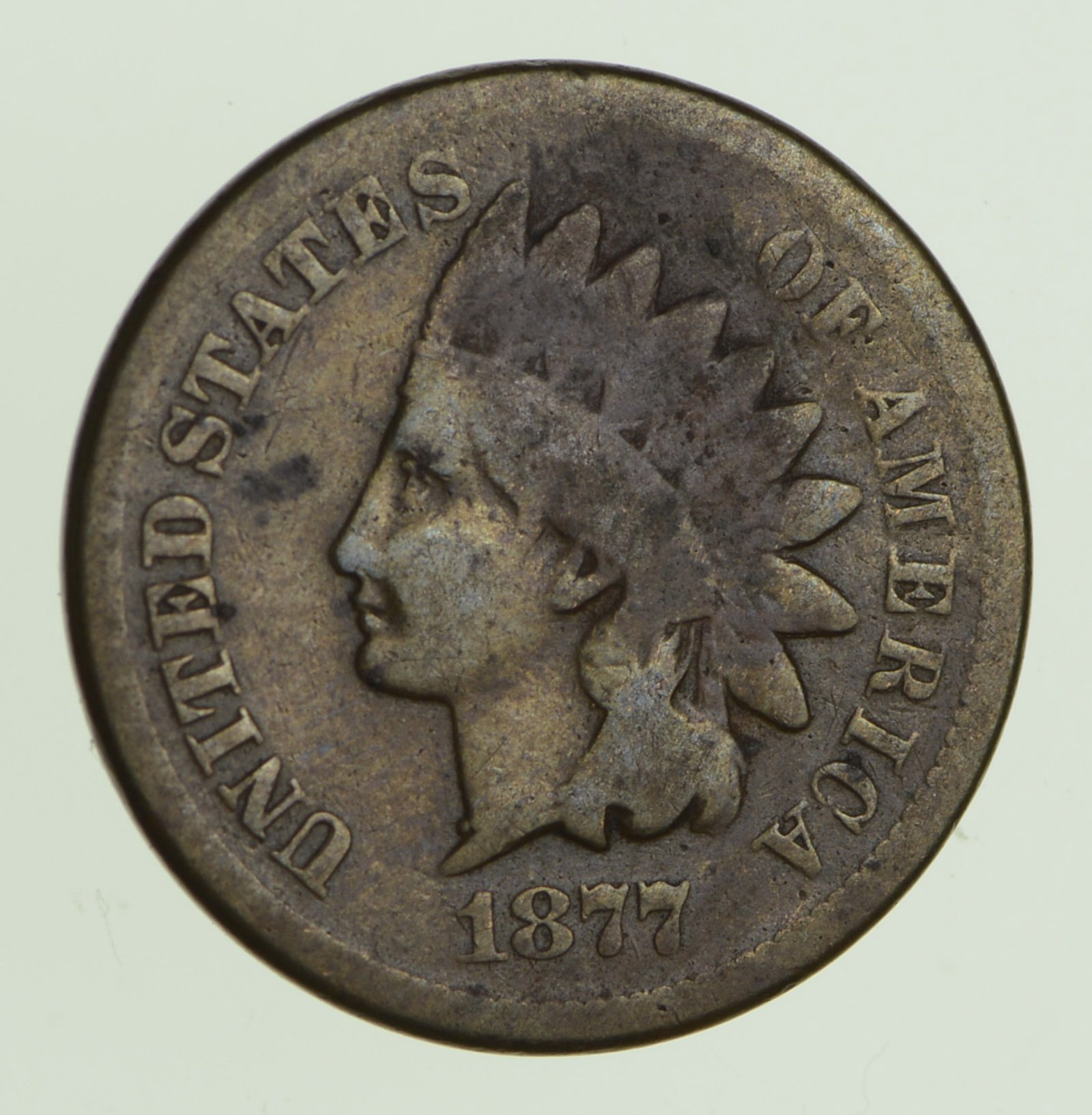 SHARP - 1877 Indian Head Cent - KEY DATE | Property Room