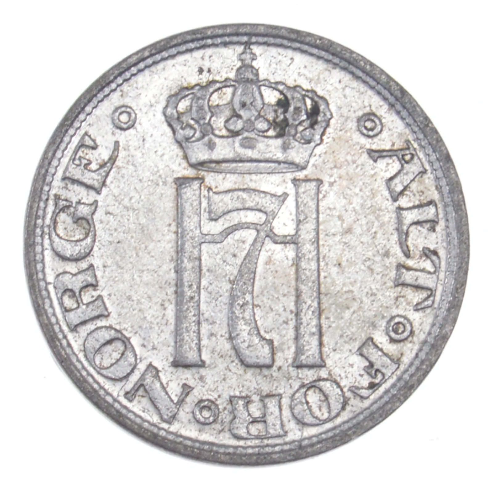 SILVER - 1913 Norway 10 Ore - World Silver Coin | Property Room