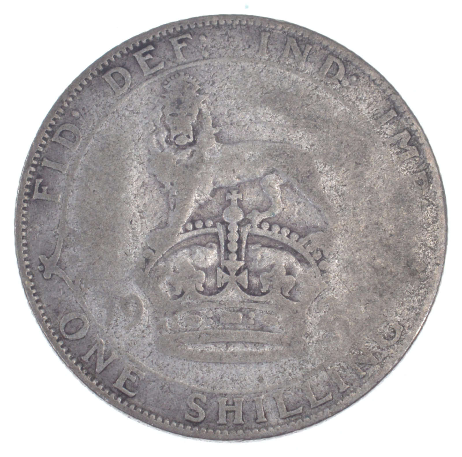 SILVER - 1920s Great Britain 1 Shilling - World Silver Coin 5.7 Grams ...