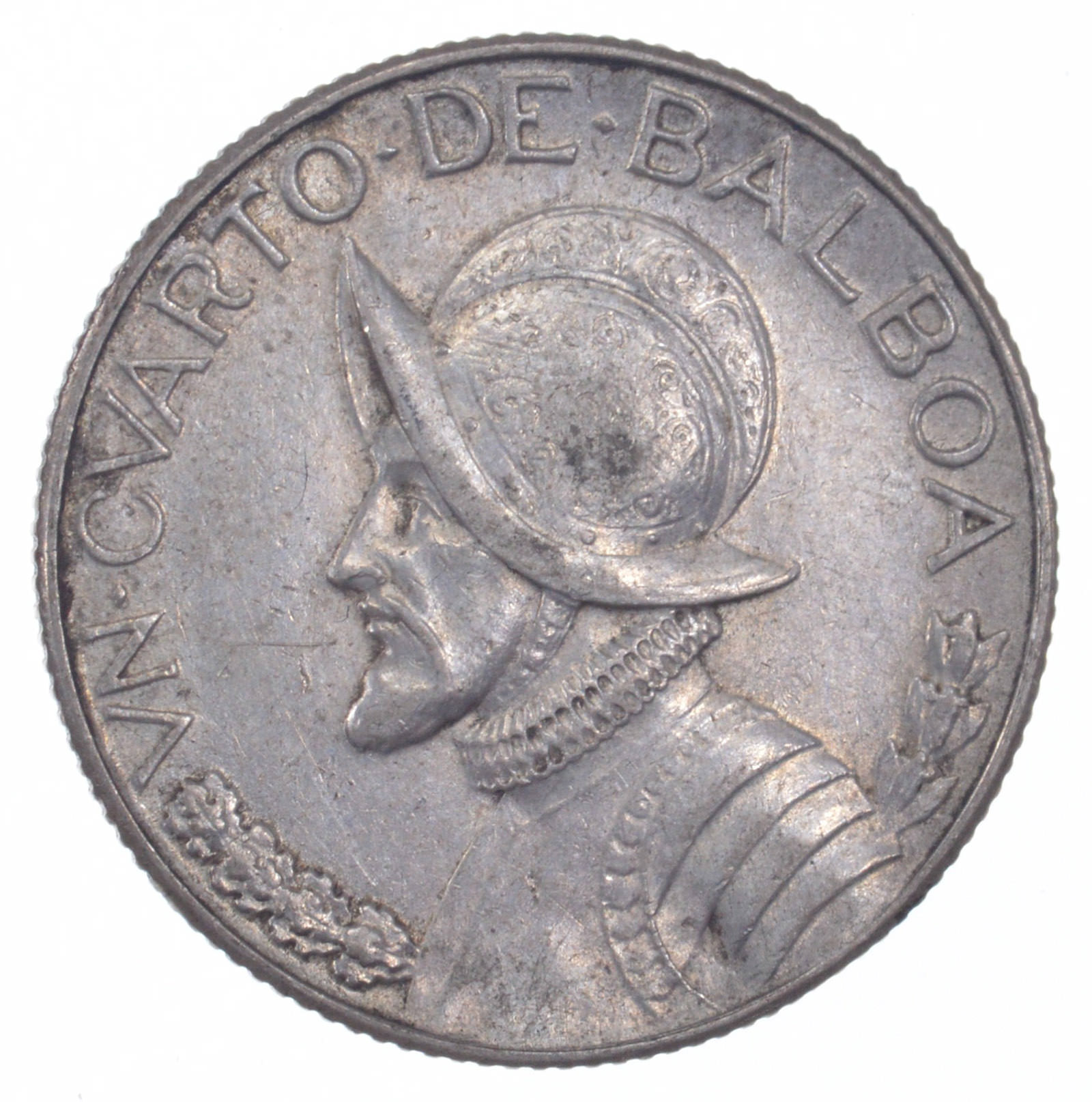 SILVER - 1930 Panama 1/4 Balboa - World Silver Coin 6.4 Grams ...