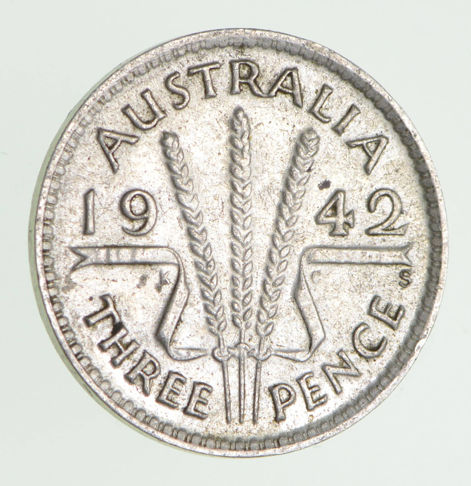 SILVER - 1942 Australia 3 Pence - World Silver Coin | Property Room