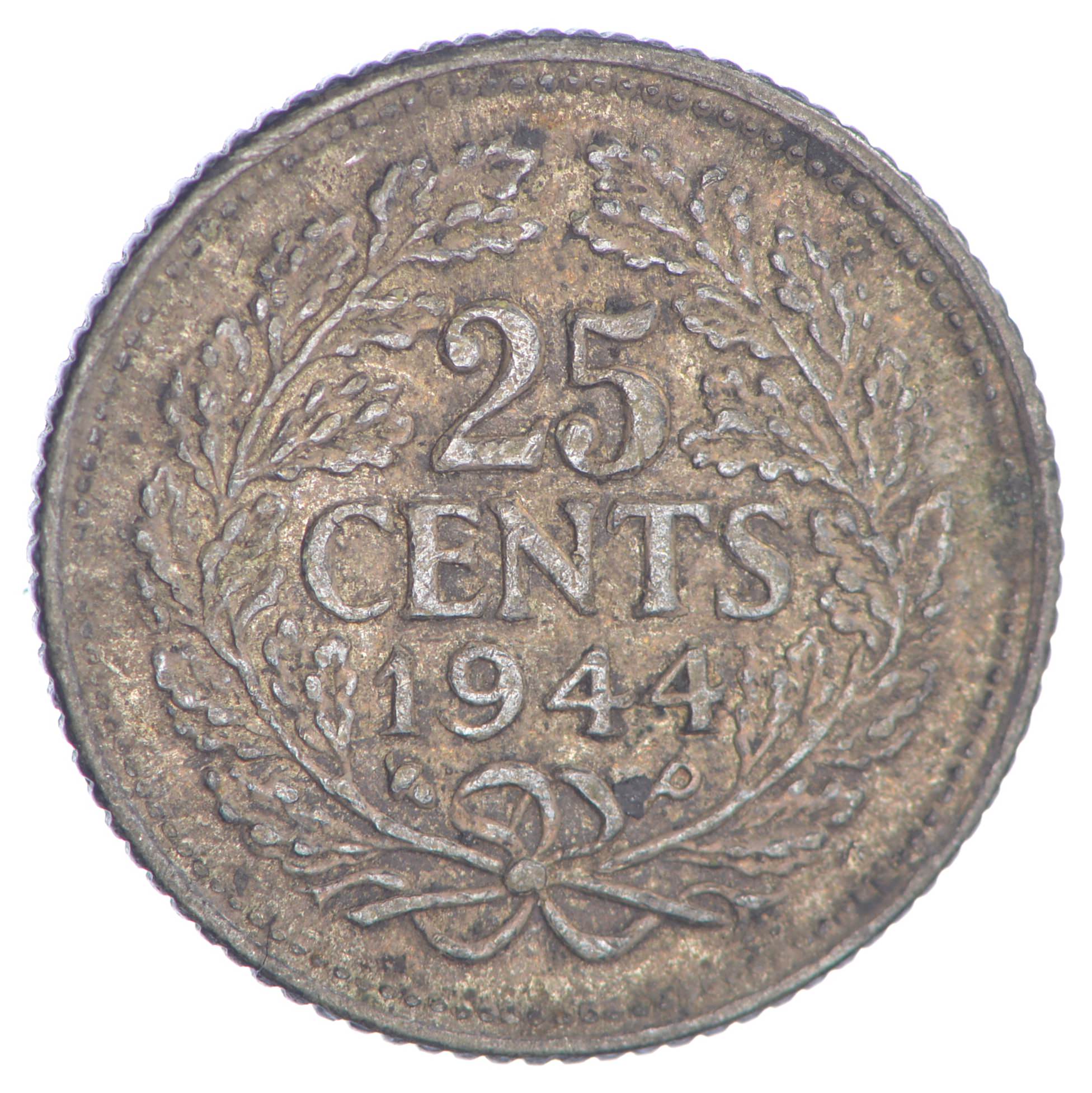 SILVER 1944 Netherlands World Silver Coin | Property Room