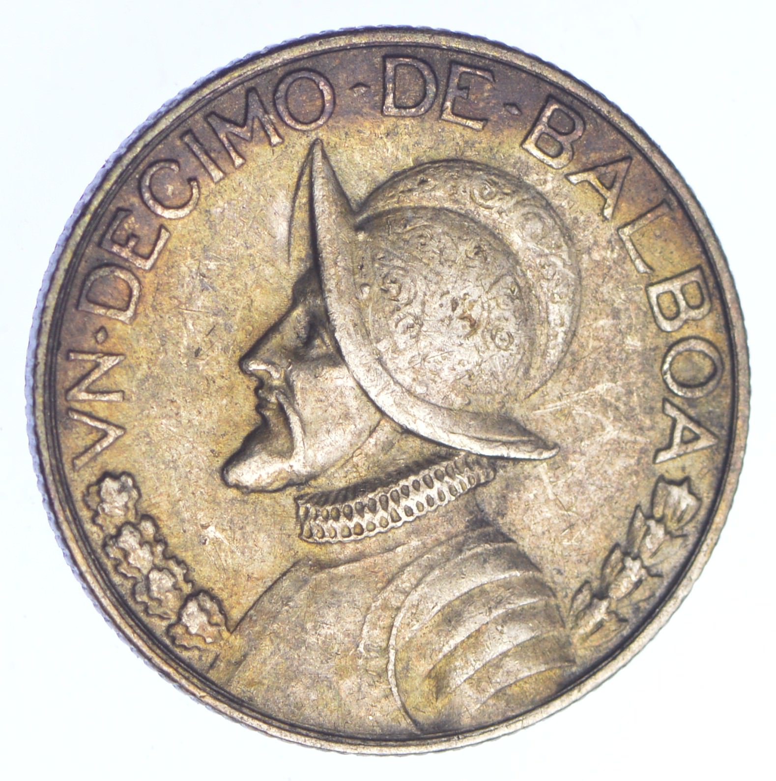 SILVER - 1947 Panama 1/10 Balboa - World Silver Coin | Property Room