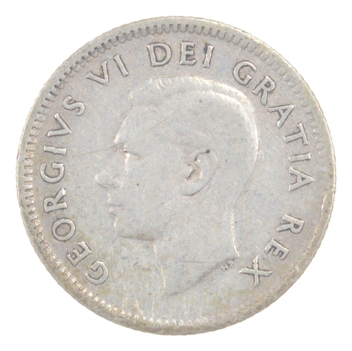 SILVER - 1952 Canada 10 Cents - World Silver Coin | Property Room