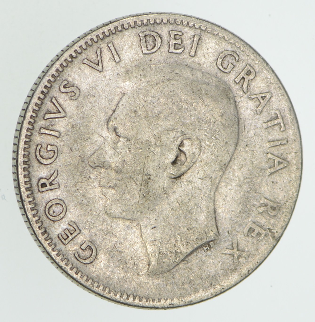 SILVER - 1952 Canada 25 Cents - World Silver Coin 5.8 Grams | Property Room