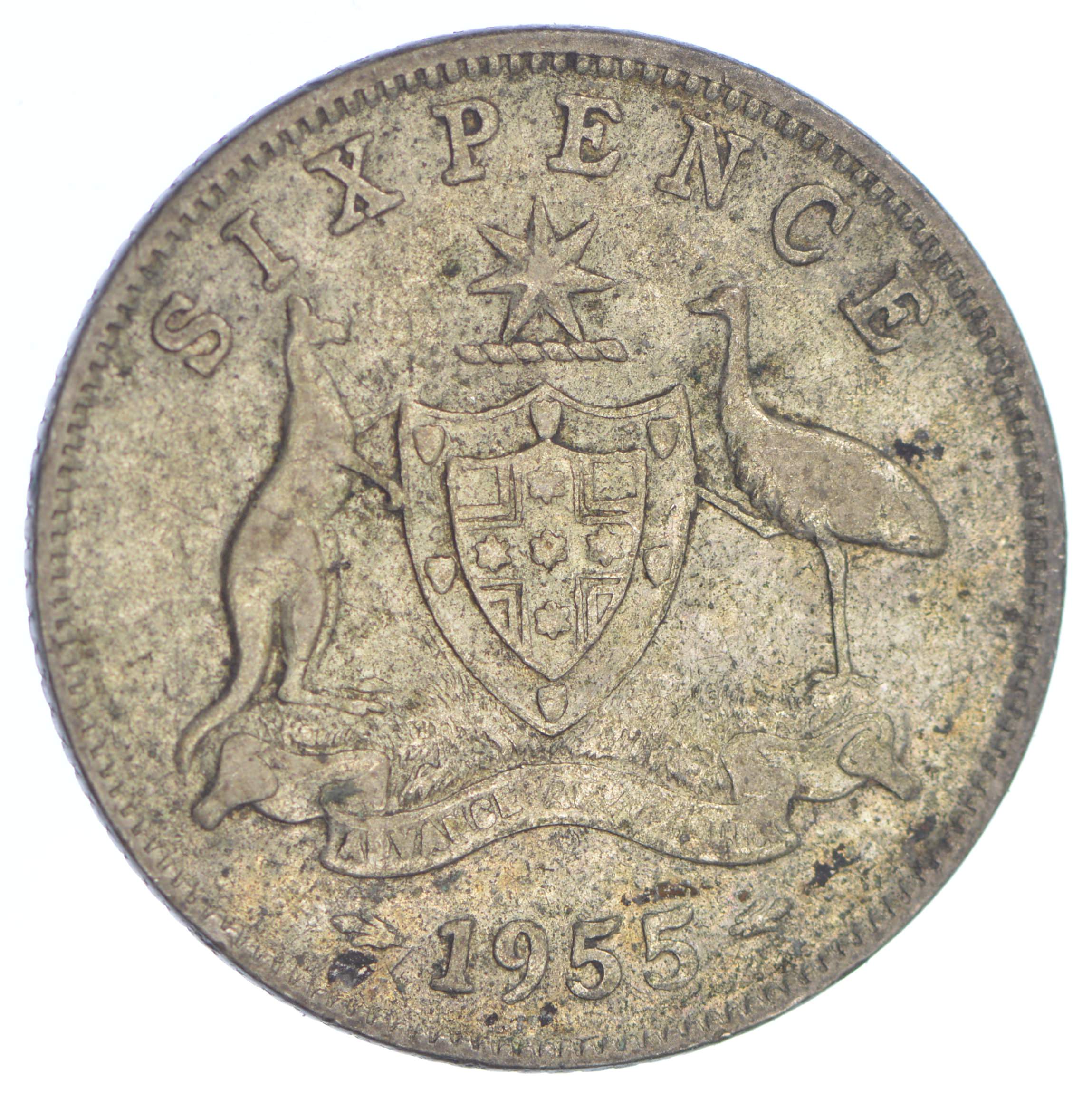 SILVER 1955 Australia World Silver Coin | Property Room