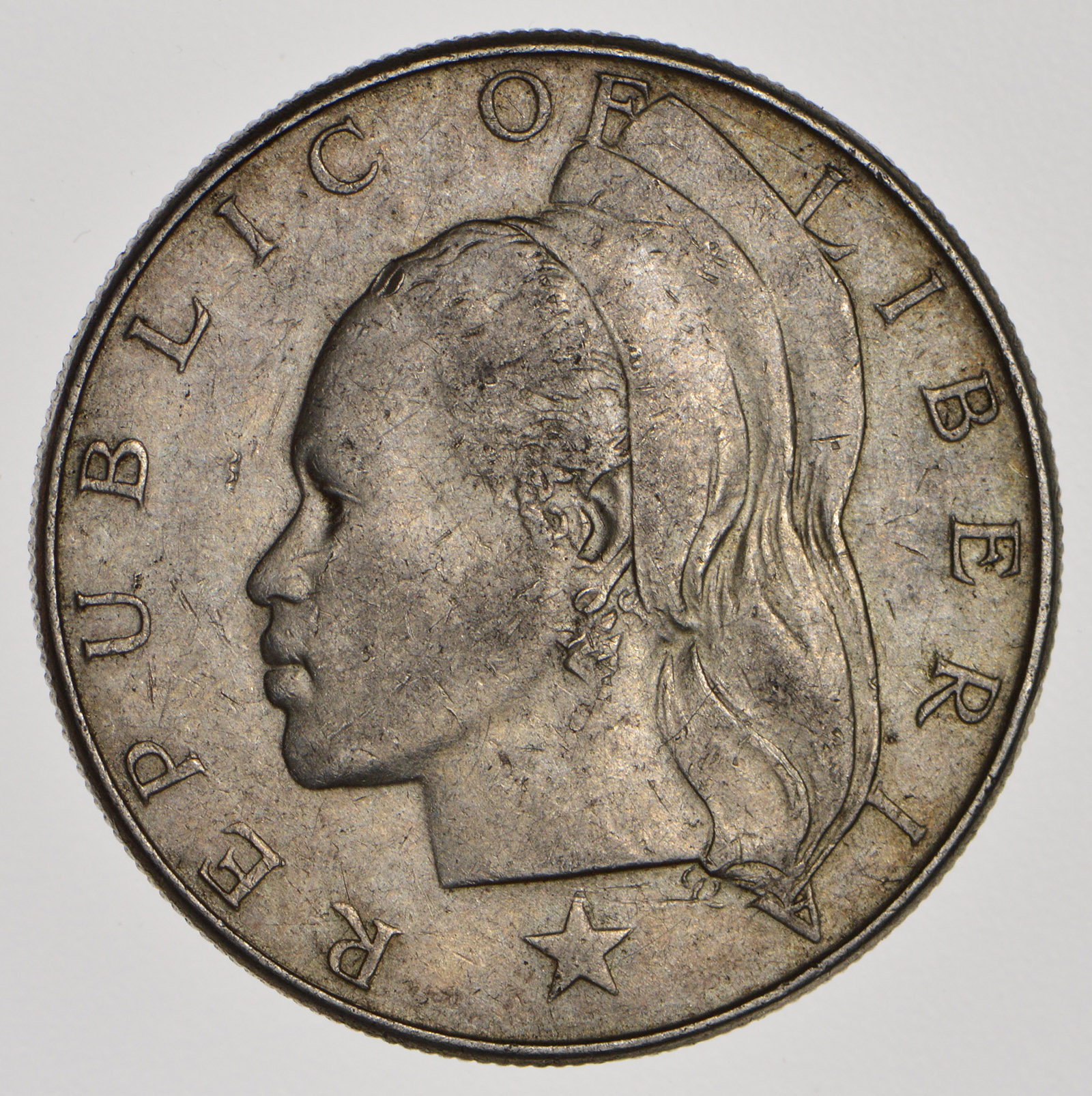 SILVER - 1962 Liberia 1 Dolar - World Silver Coin 20.8 Grams | Property ...