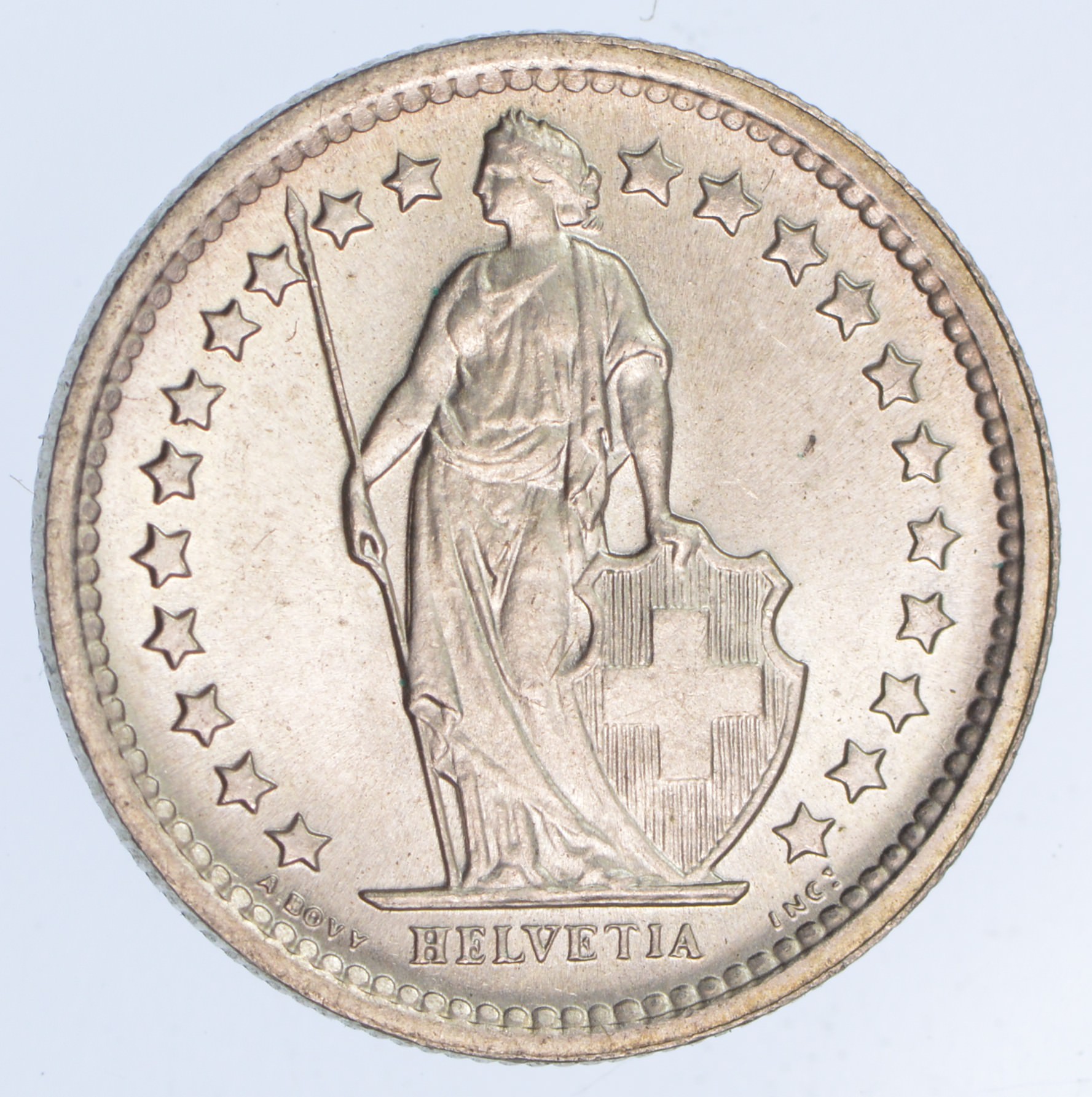 SILVER 1965 Switzerland World Silver Coin | Property Room
