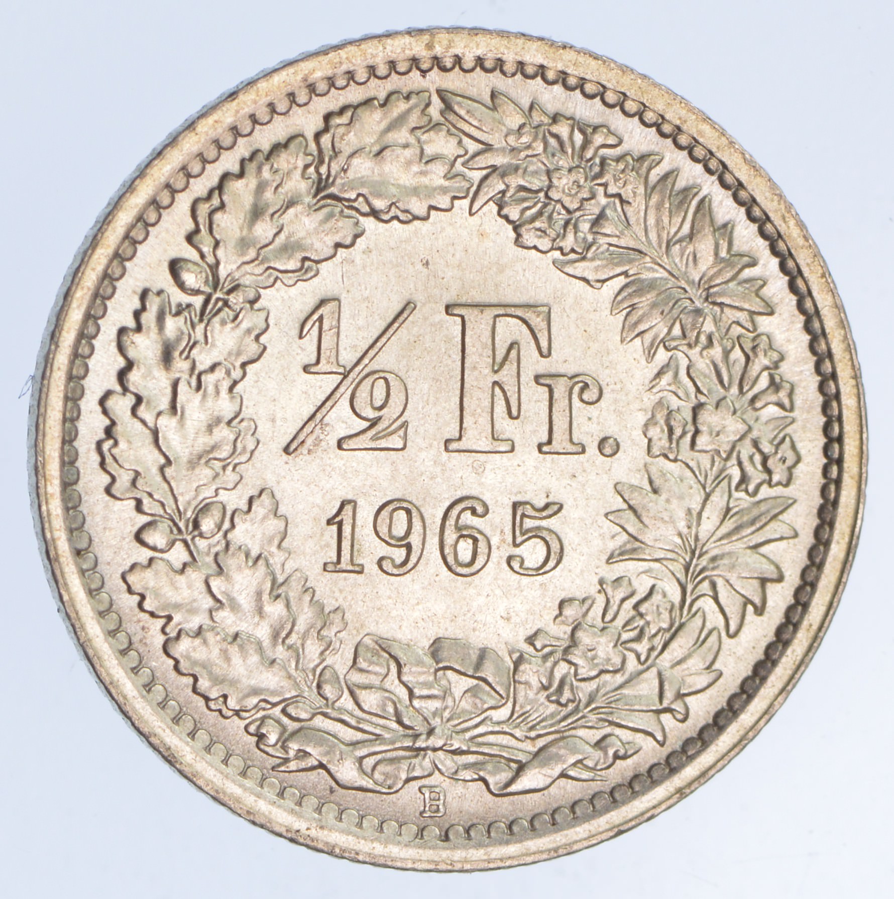 SILVER 1965 Switzerland World Silver Coin | Property Room