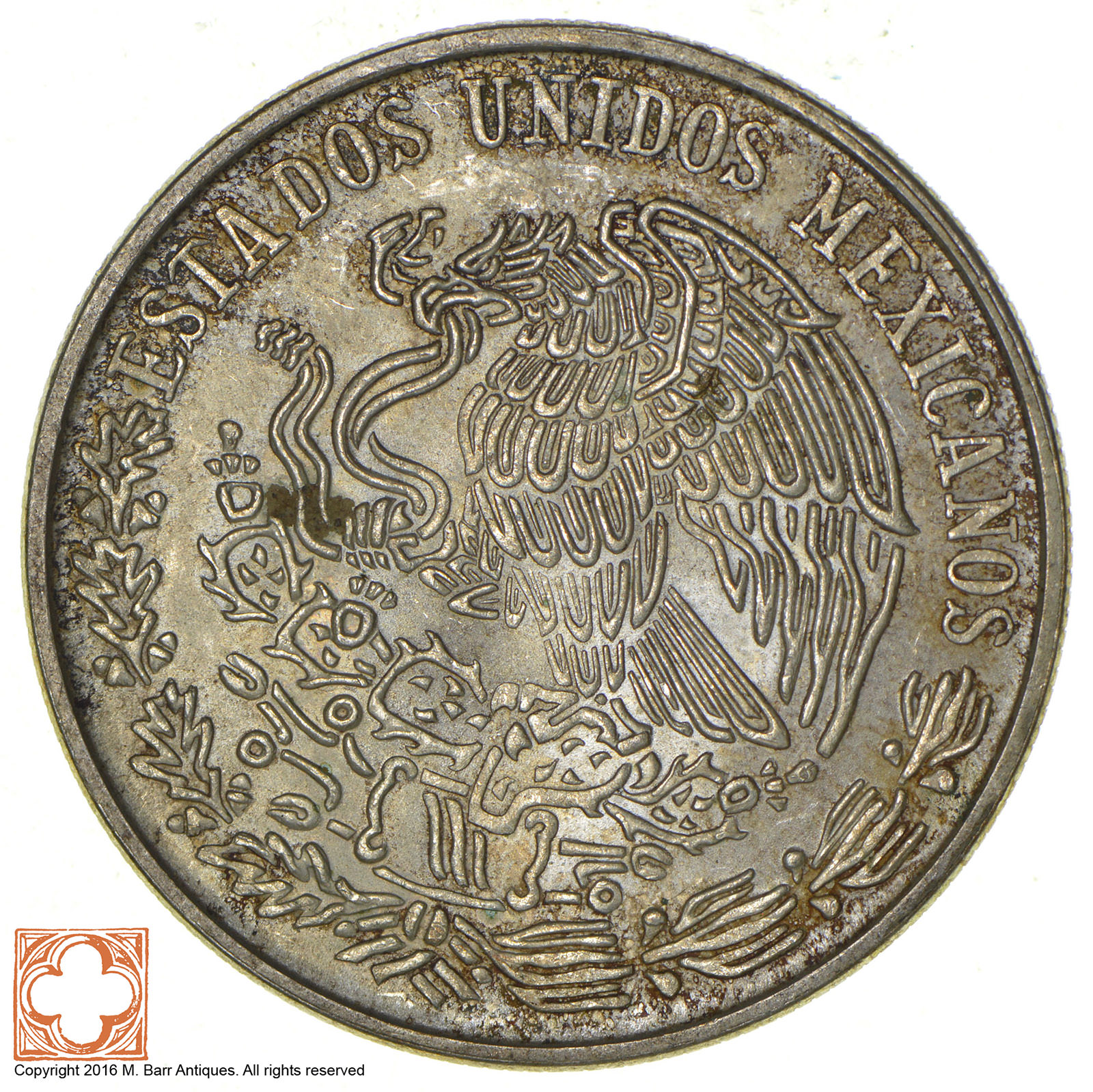 SILVER 1978 Mexico 100 Pesos 27 8 Grams World Silver Coin