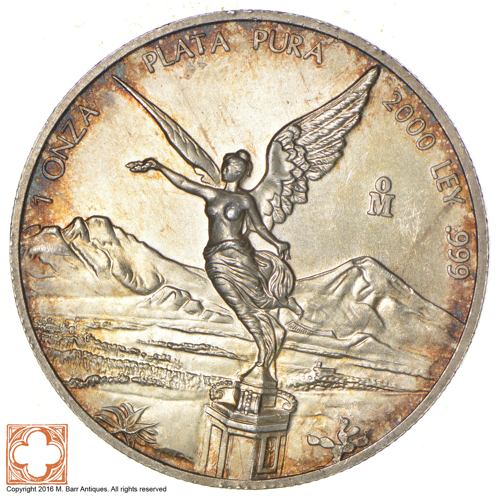 SILVER - 2000 - Mexico - Libertad - 31.1 Grams - World Silver Coin ...