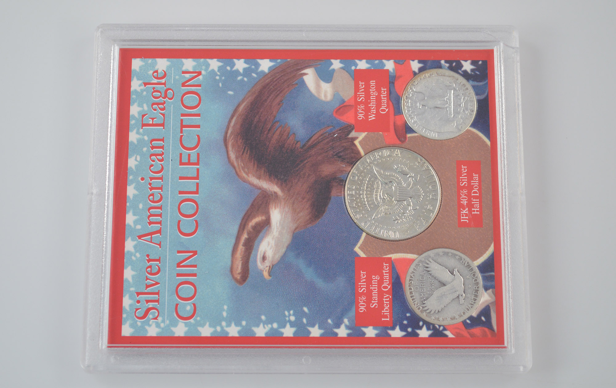 Silver American Eagle Fancy Packaging Coin Set Collection | Property Room