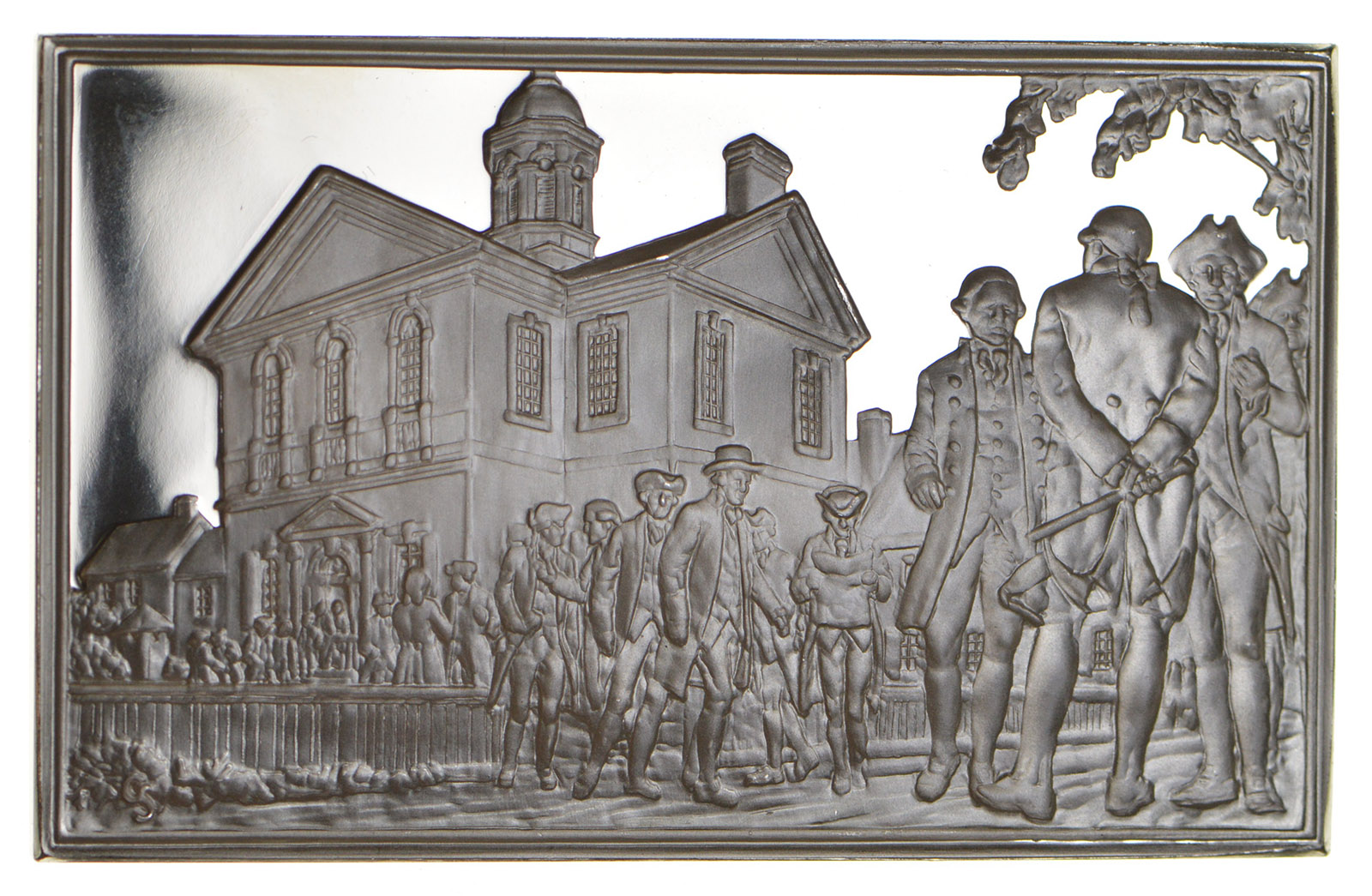 SILVER - American Revolution - 58.4 Grams of .925 Bullion Sterling Bar ...